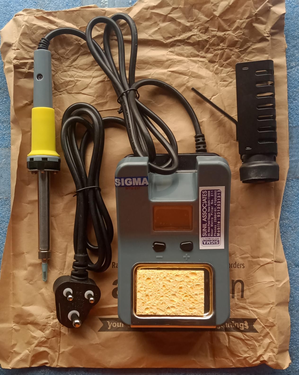 Sigma Instruments Digital Soldering Station with Digital Meter, Grey ...