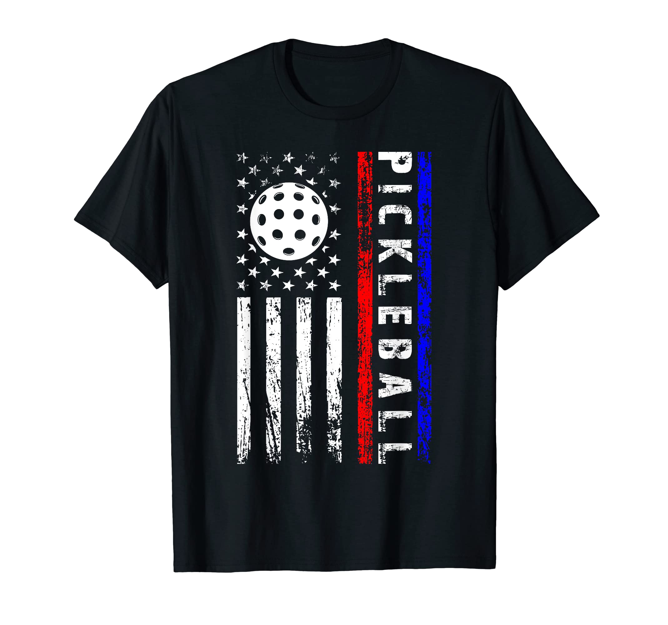 Amazon.com: Pickleball Lovers 4th of July American Flag Pickle Ball USA ...