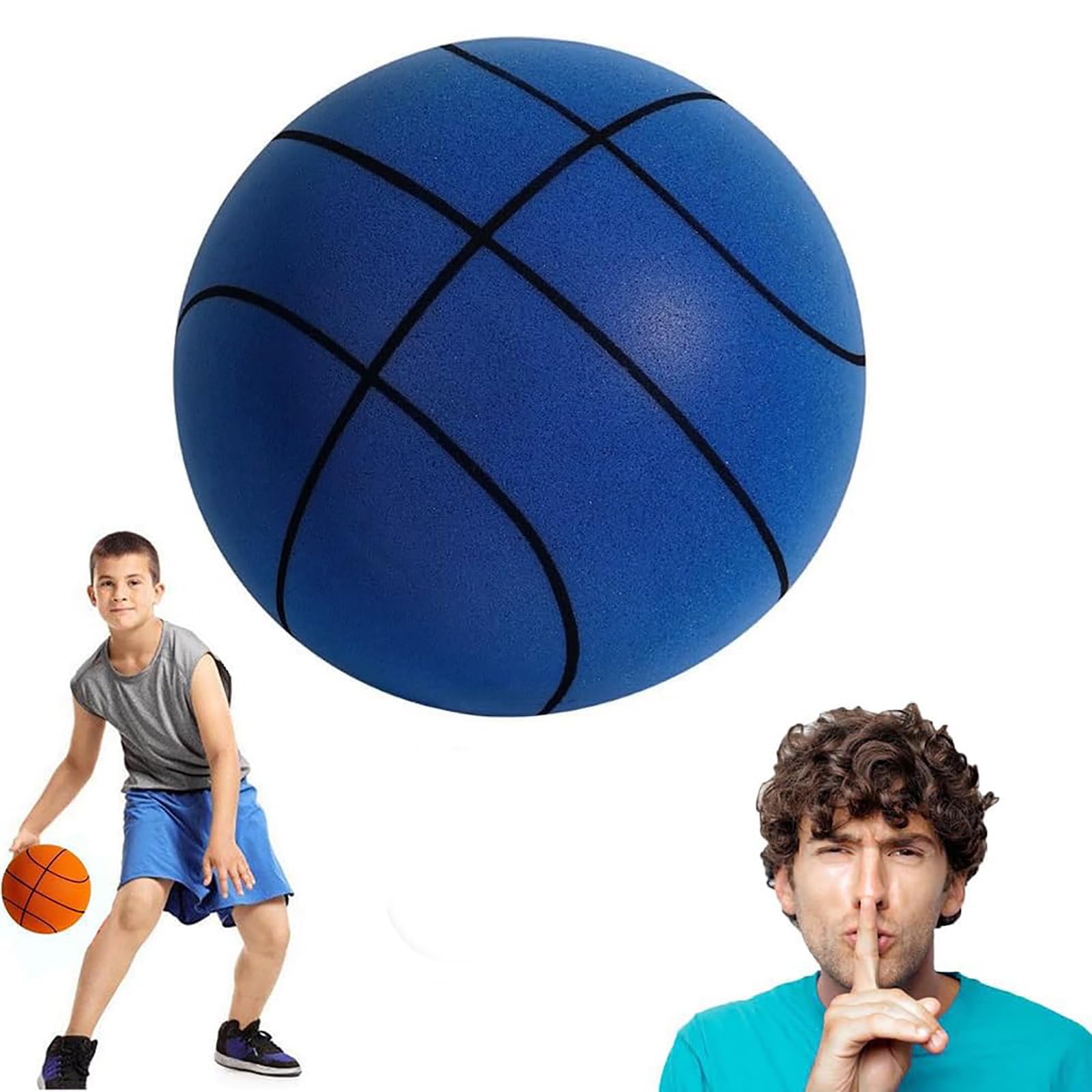 Amazon.com : Loopyaura Dribble Dream Silent Basketball, 29.5/27.5/25 ...