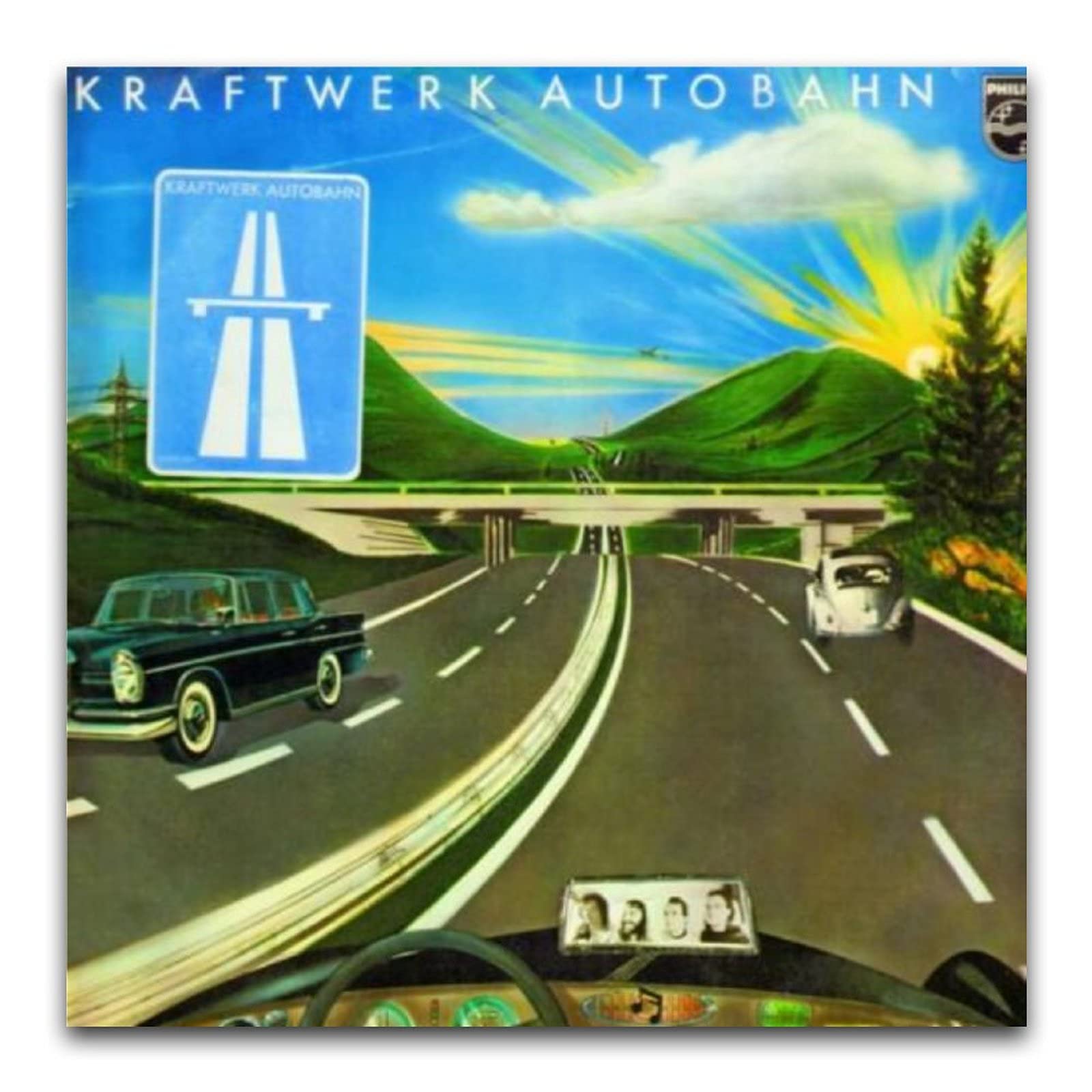 Kraftwerk Autobahn Album Cover