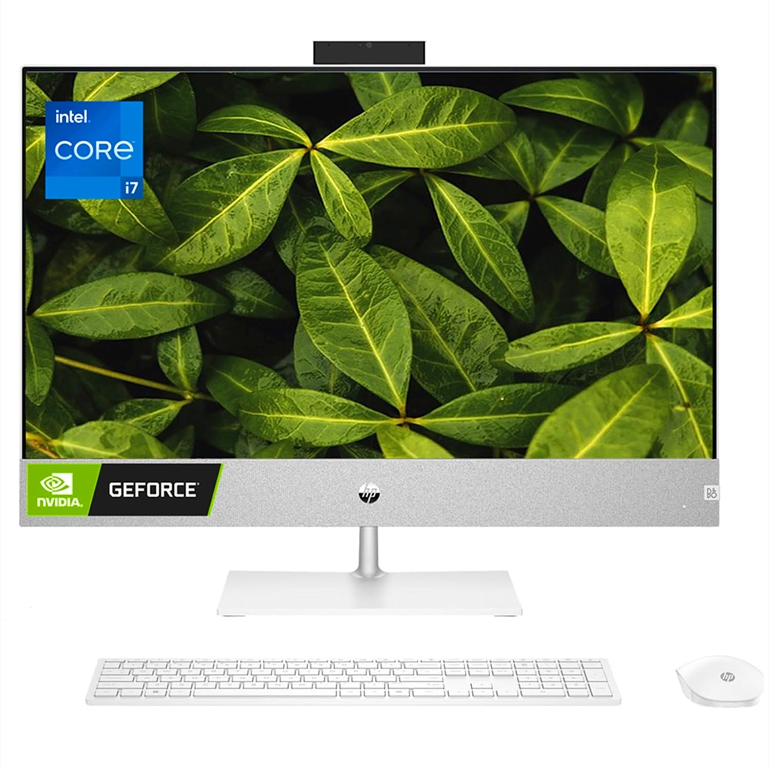 Amazon.com: HP Pavilion 27 All-in-One Desktop, 27” FHD screen, Intel ...