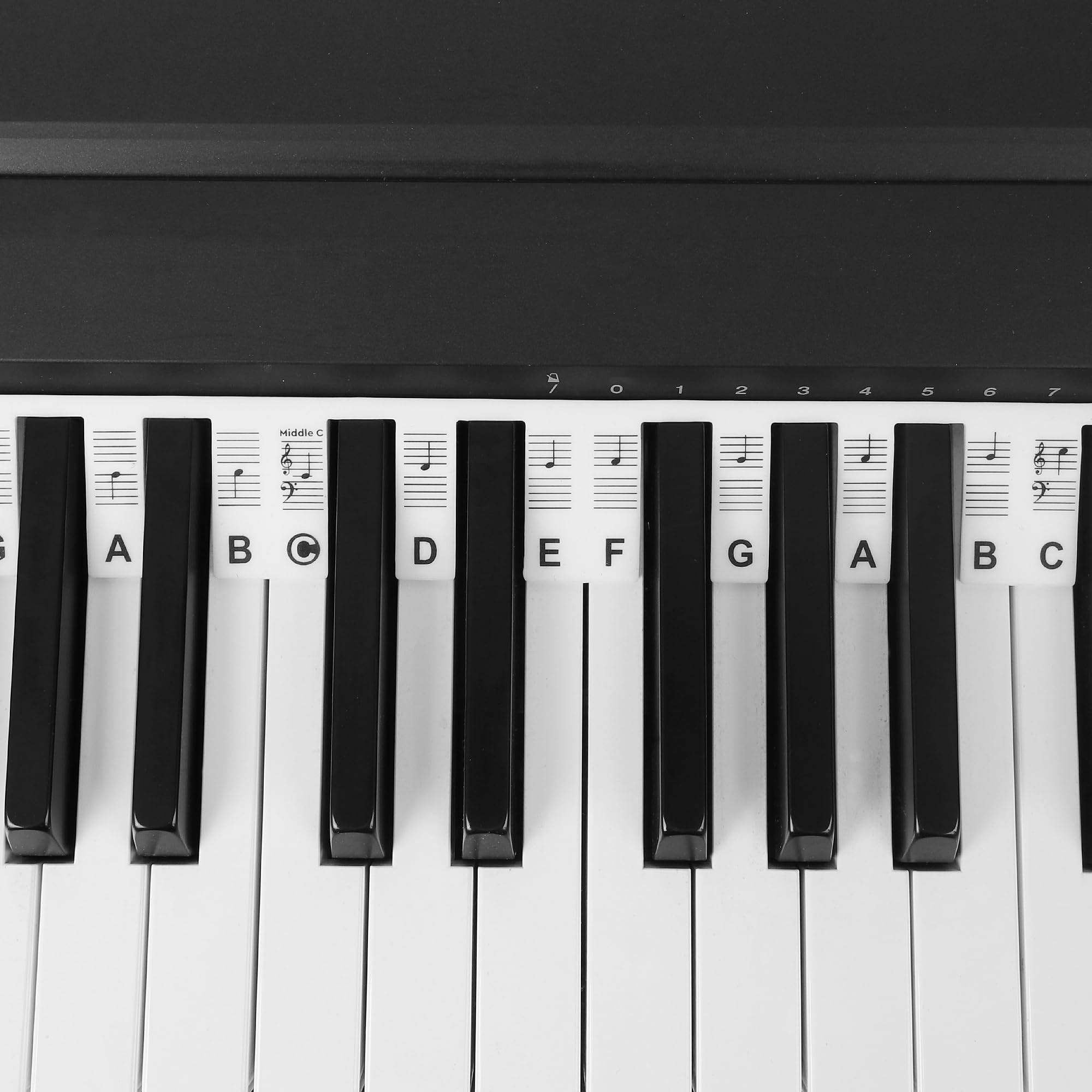 Snapklik.com : Piano Keyboard Stickers, Keyboard Stickers, Removable ...