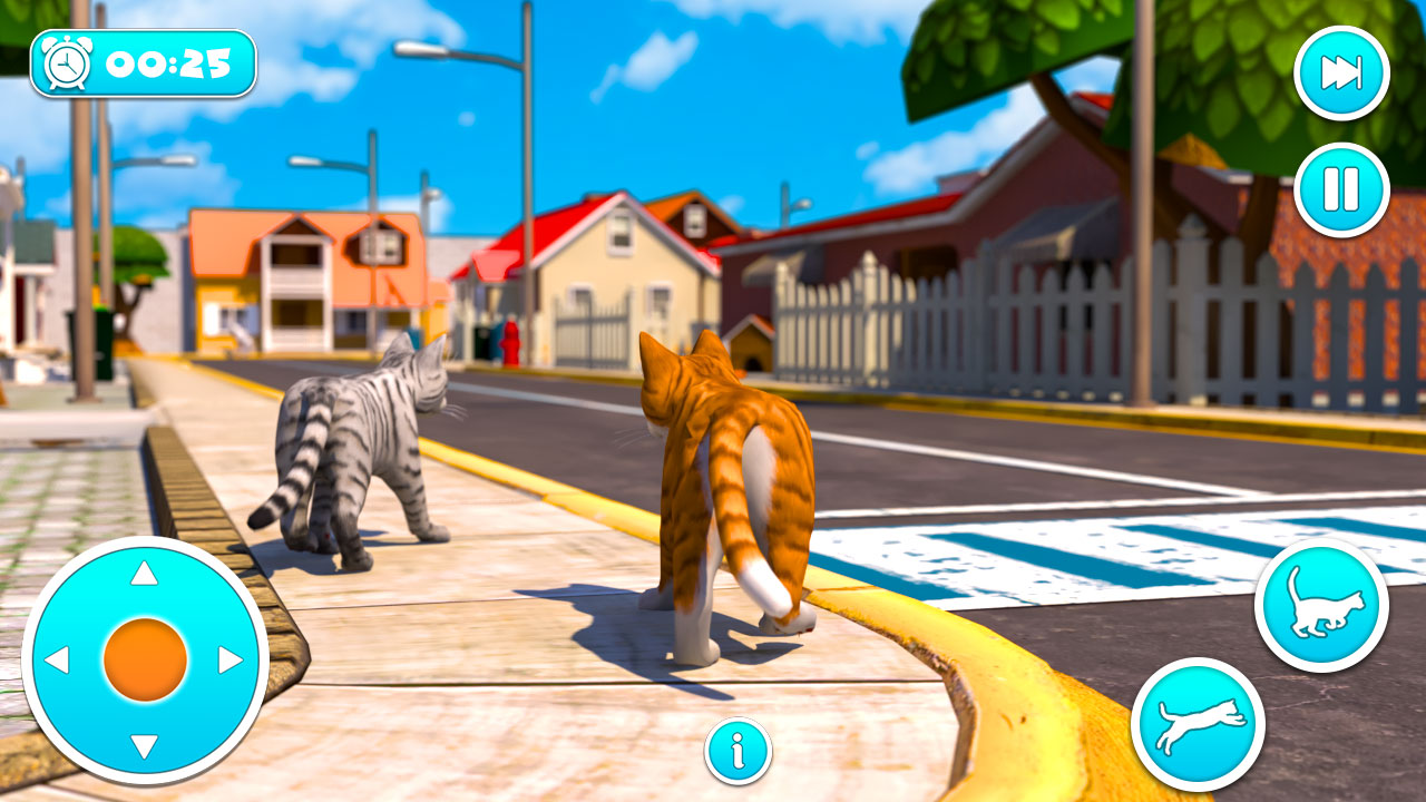 Real Open World Cat Simulator Animal Games 2023: My Ultimate Cute ...