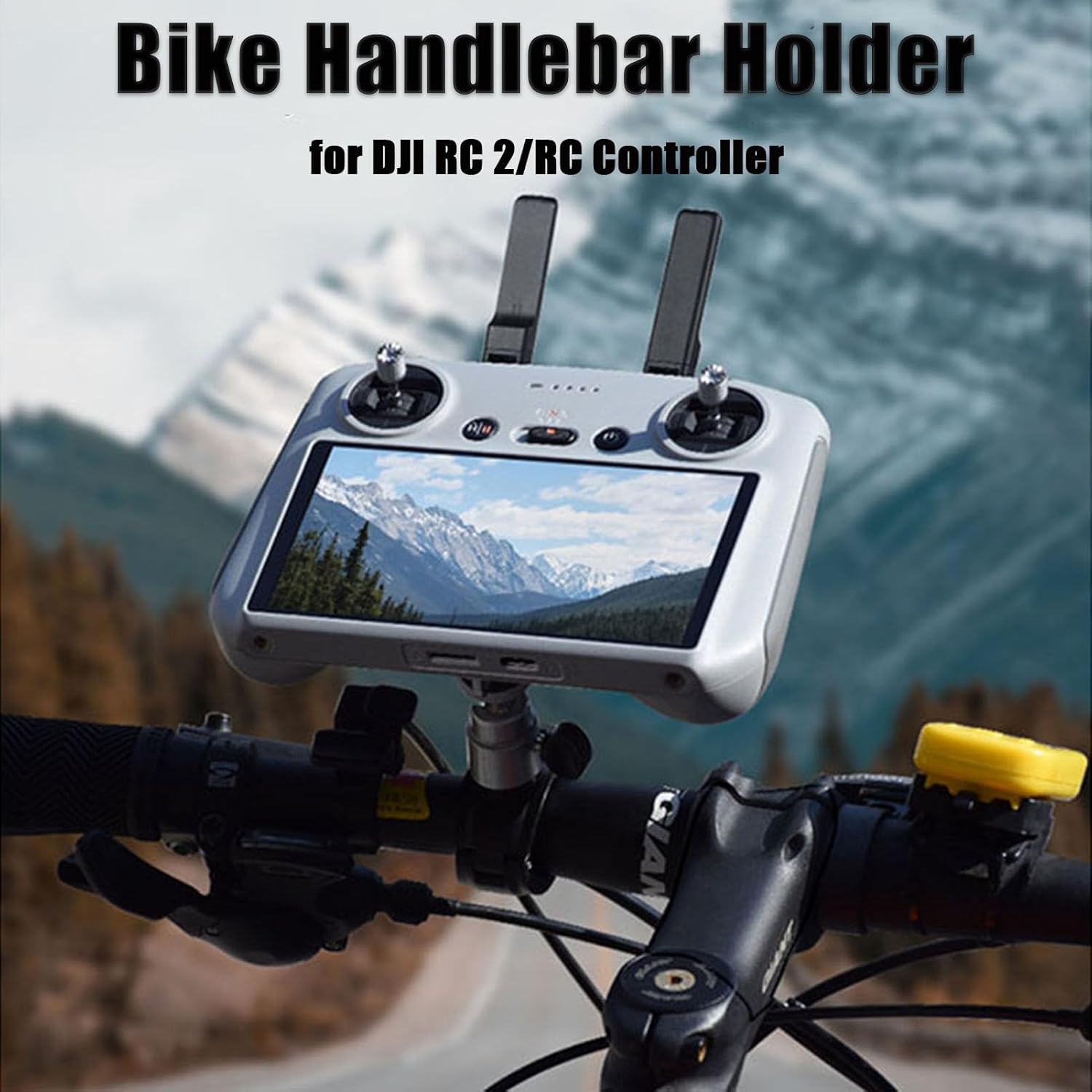 Bike Handlebar Holder Bar Hand Mount Bicycle Bracket Compatible with ...