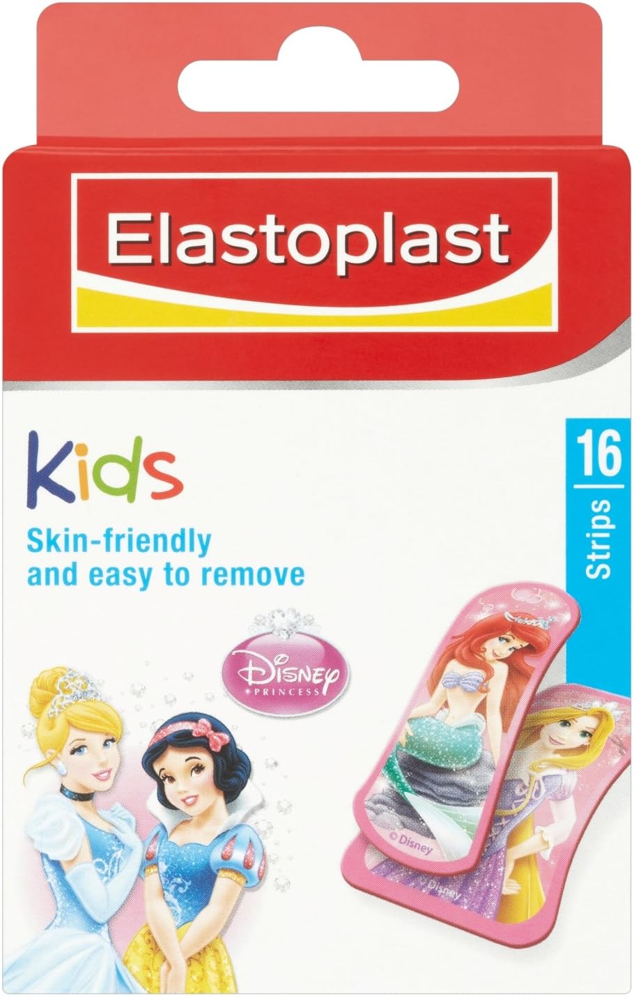 Elastoplast Kids Disney Princess Plaster Strips - Pack of 10, Total 160 ...