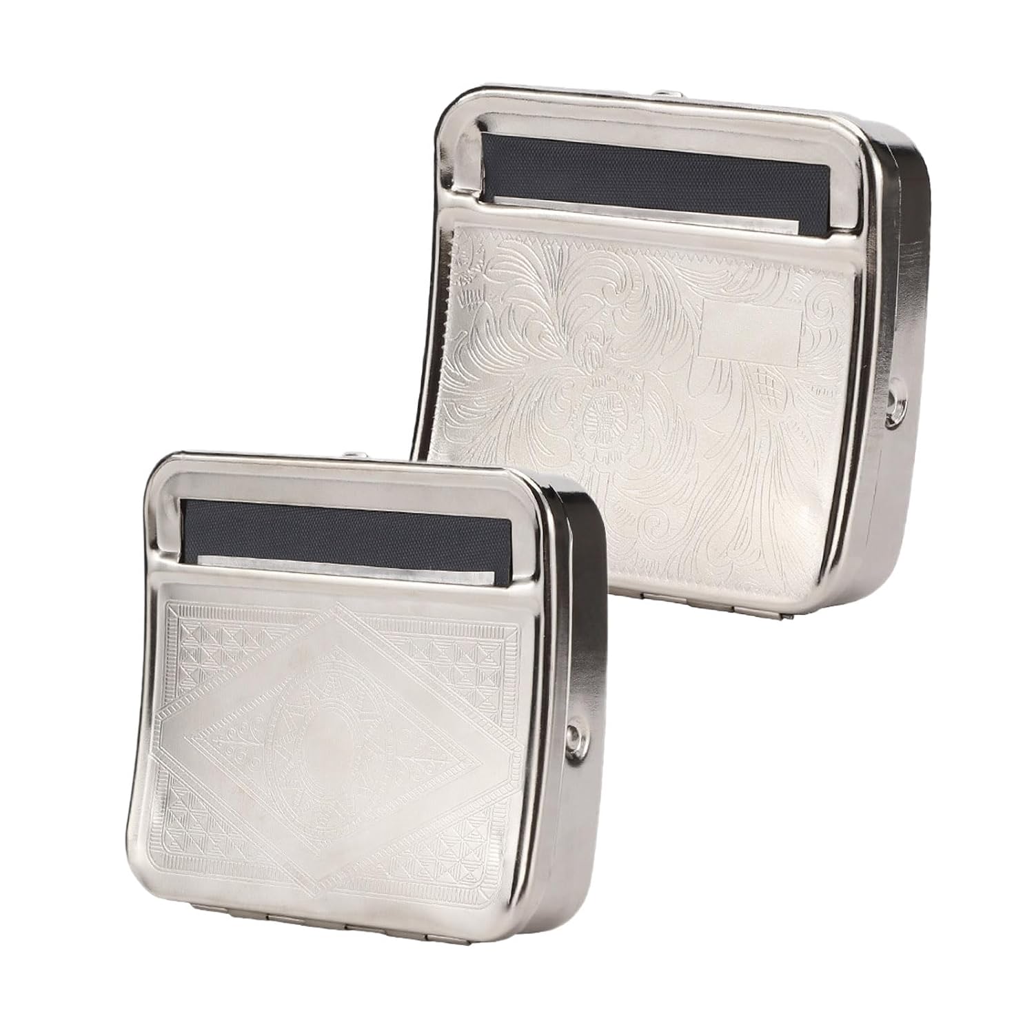 SVUPUE 2 Pieces Tobacco Rolling Machine, Cigarette Case, Cigarette ...