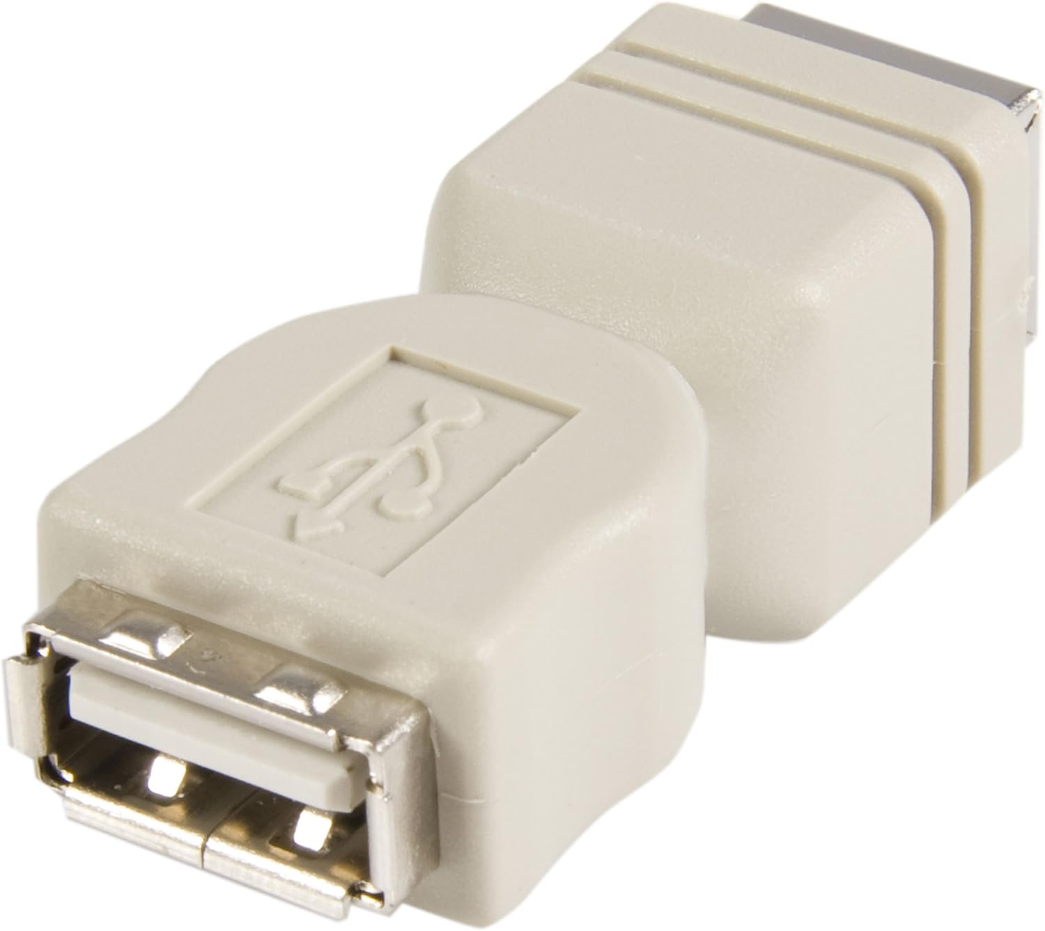 StarTech.com USB A to USB B Cable Adapter - Female to Female (GCUSBAFBF ...