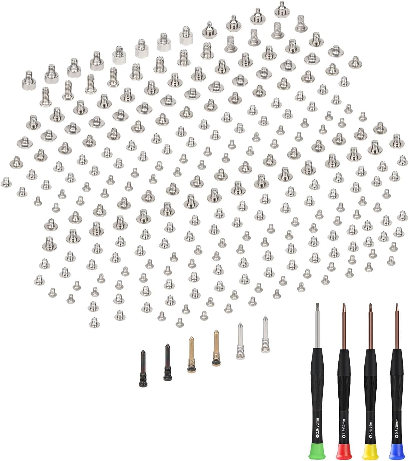Amazon.com: Replacement Full Set Screws Compatible for iPhone X with ...
