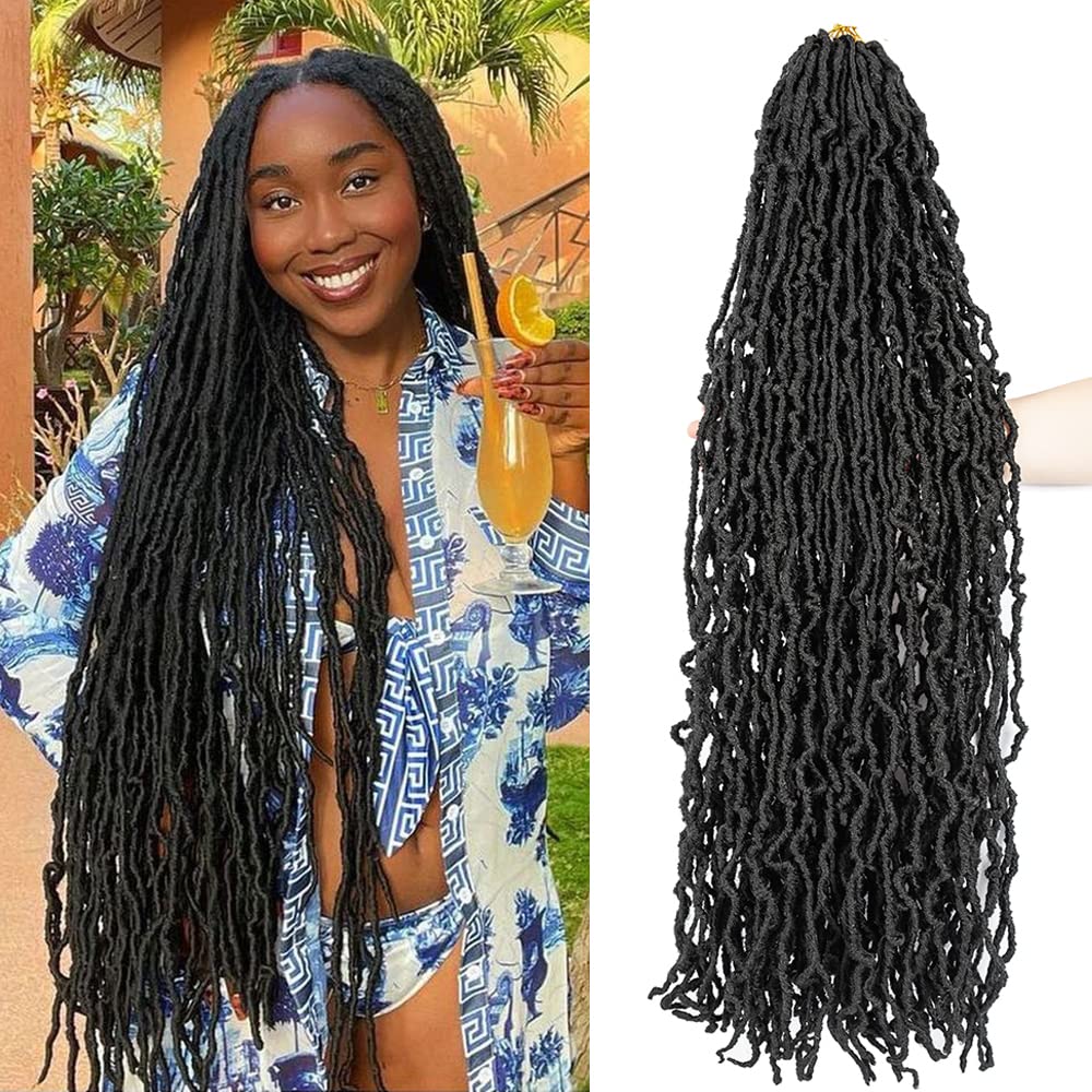 Snapklik.com : Umylar Soft Locs 36 Inch Faux Locs Crochet Hair 4 Packs ...