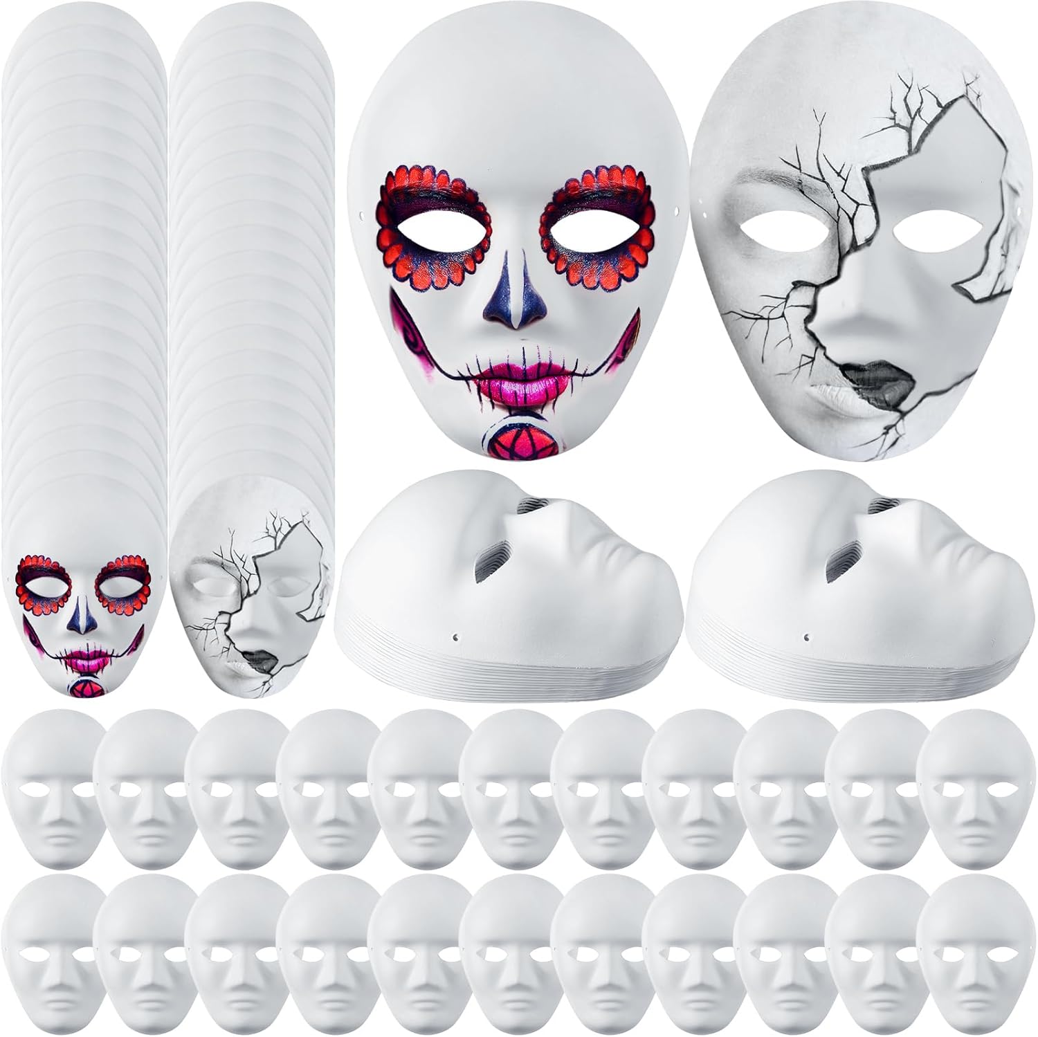 Simple Full Face Mask Designs