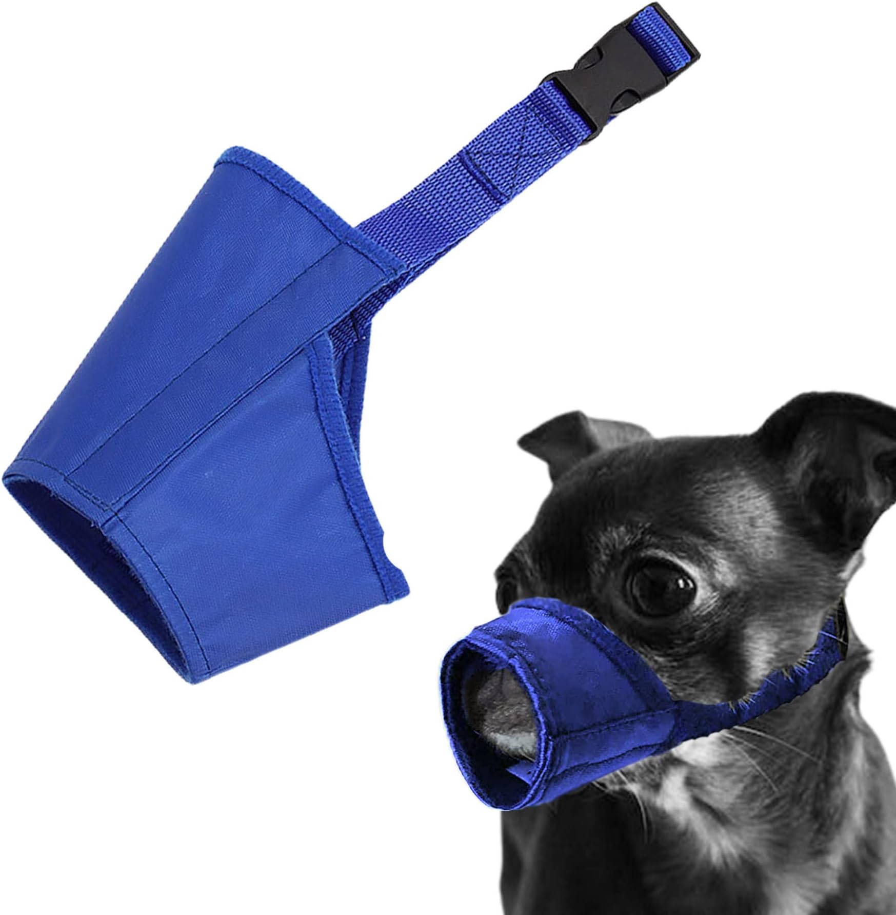 Amazon.com: JorVet Muzzle for Dogs to Prevent Biting – Nylon Dog Muzzle ...