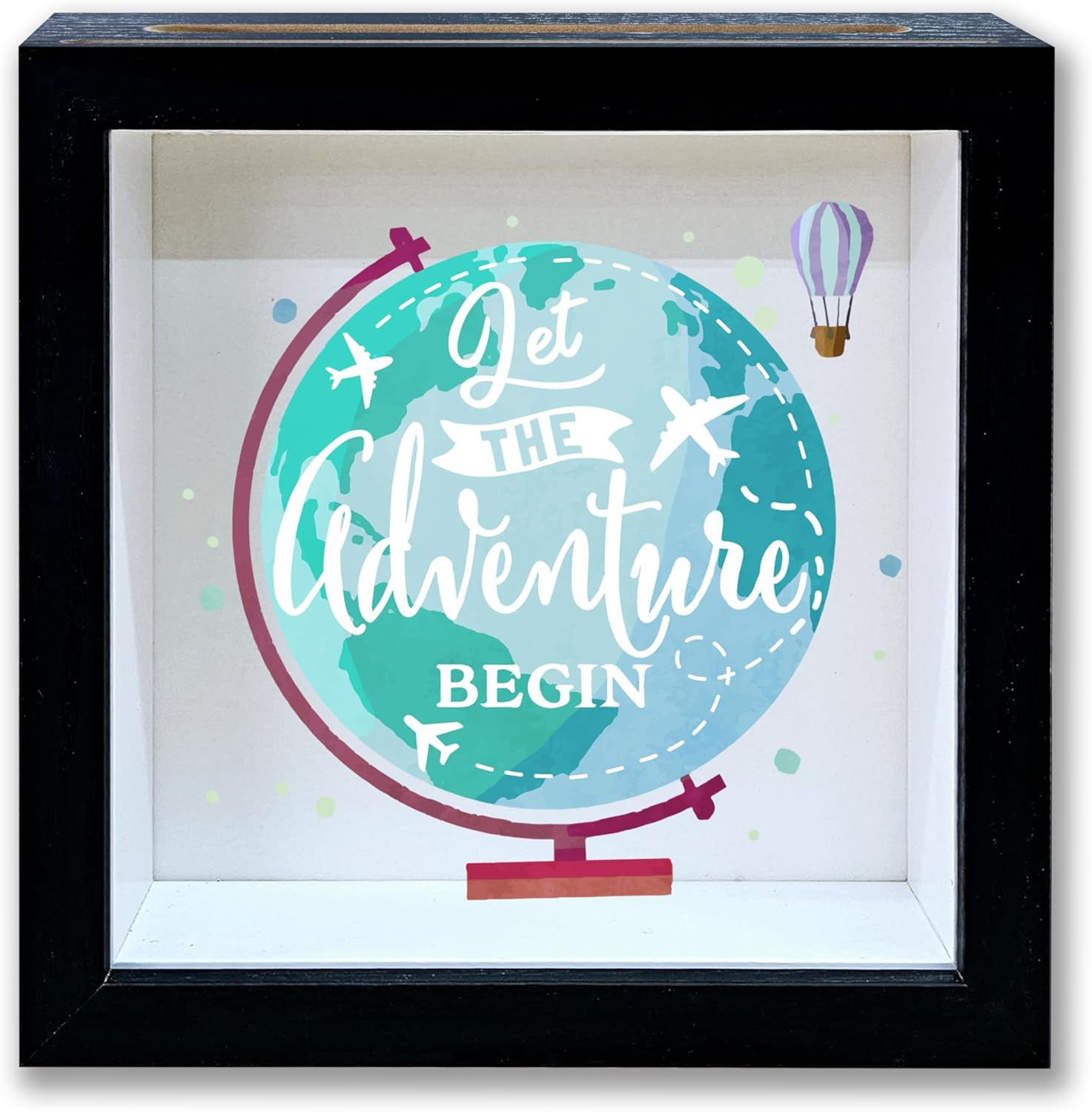 Amazon.com - Adventure Fund Shadow Box Frame, Honeymoon Fund Box with ...