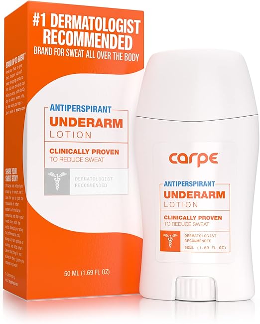 Carpe Underarm Antiperspirant and Deodorant, Clinical strength with all ...
