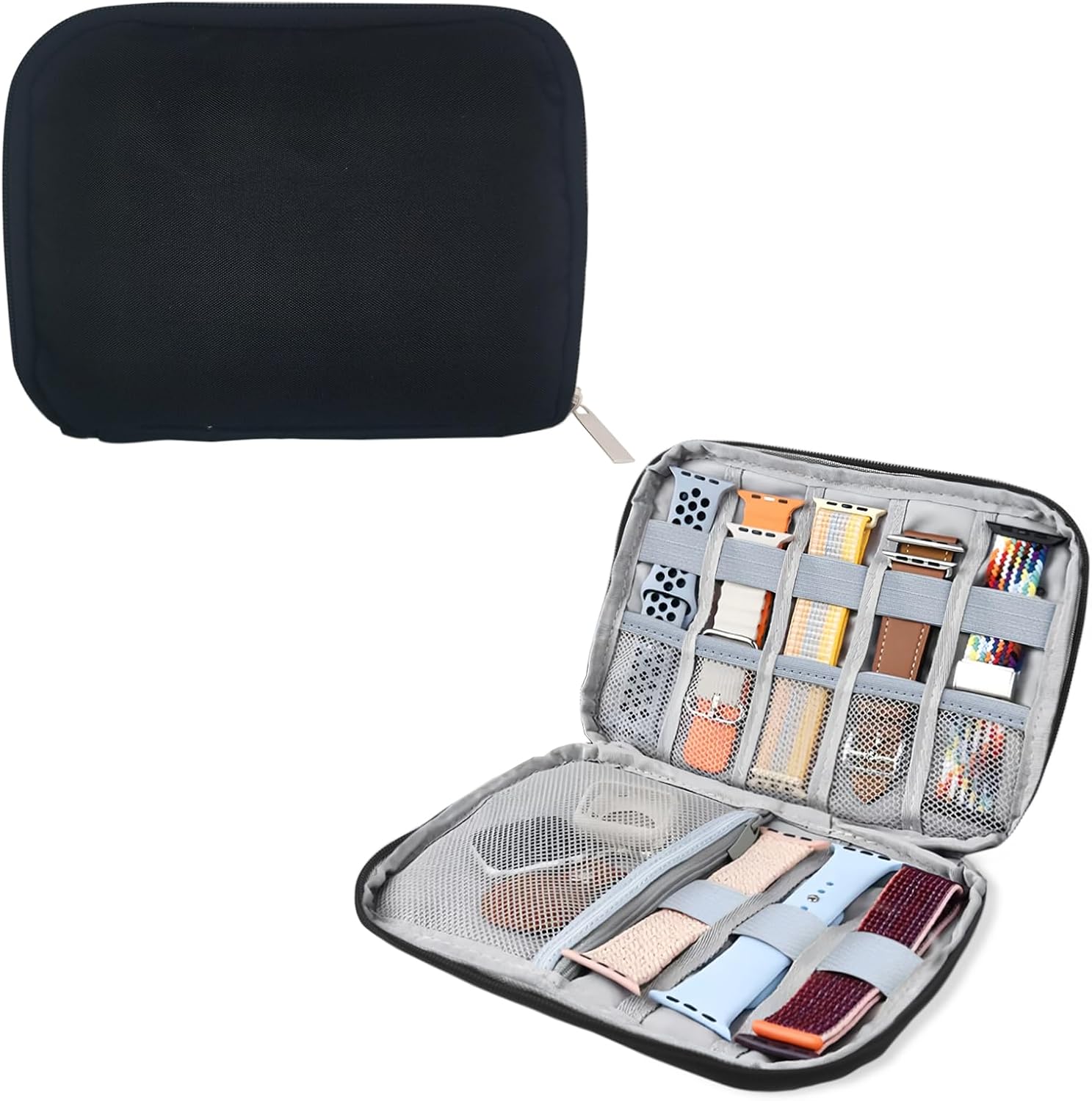 Amazon.com: WisePoint Waterproof Watch Band Storage Case, Oxford Cloth ...