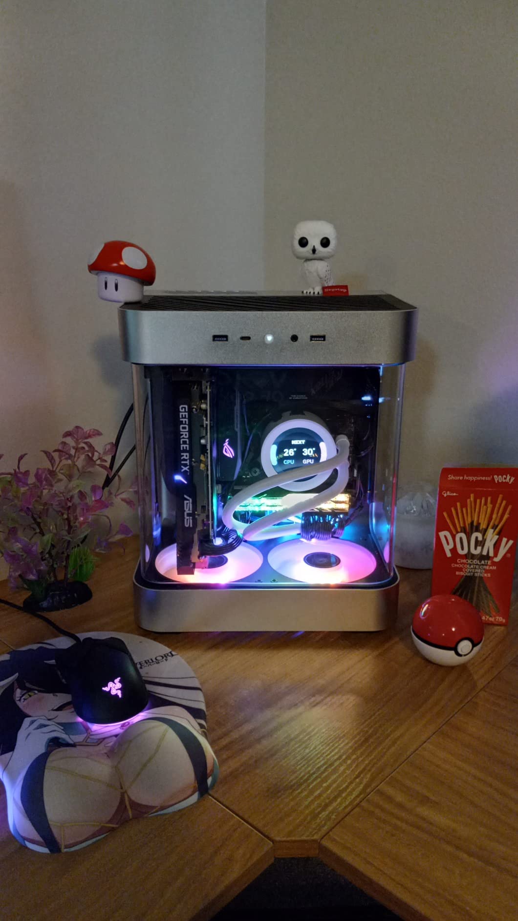$47/mo - Finance Segotep Slath Mini ITX PC Gaming Computer Case, Double ...