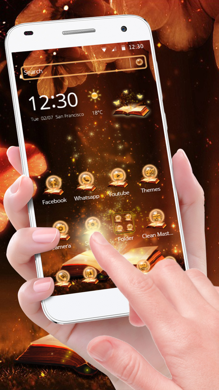 Magic Book Theme and Live wallpaper - App on Amazon Appstore