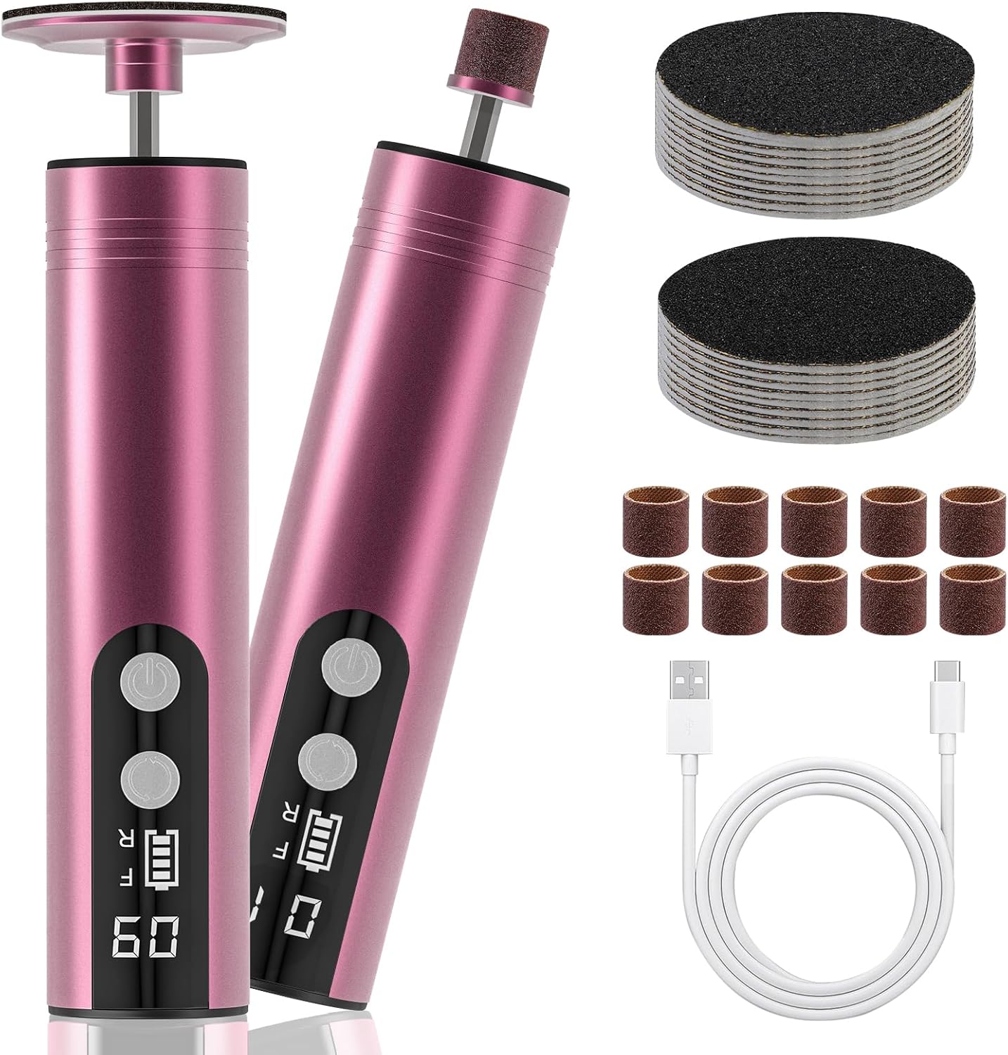Rapeuse Pieds Electrique Puissante, 2In1 9 Vitesses Réglables ...