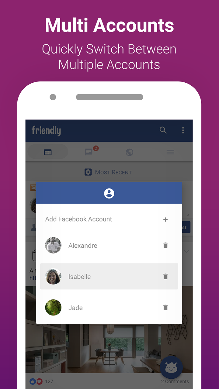 Friendly for Facebook - App on Amazon Appstore