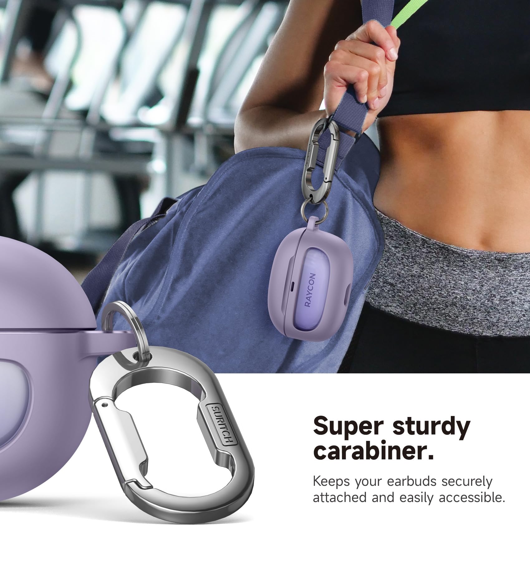Snapklik.com : SURITCH Case For Raycon Everyday Earbuds Plus ...