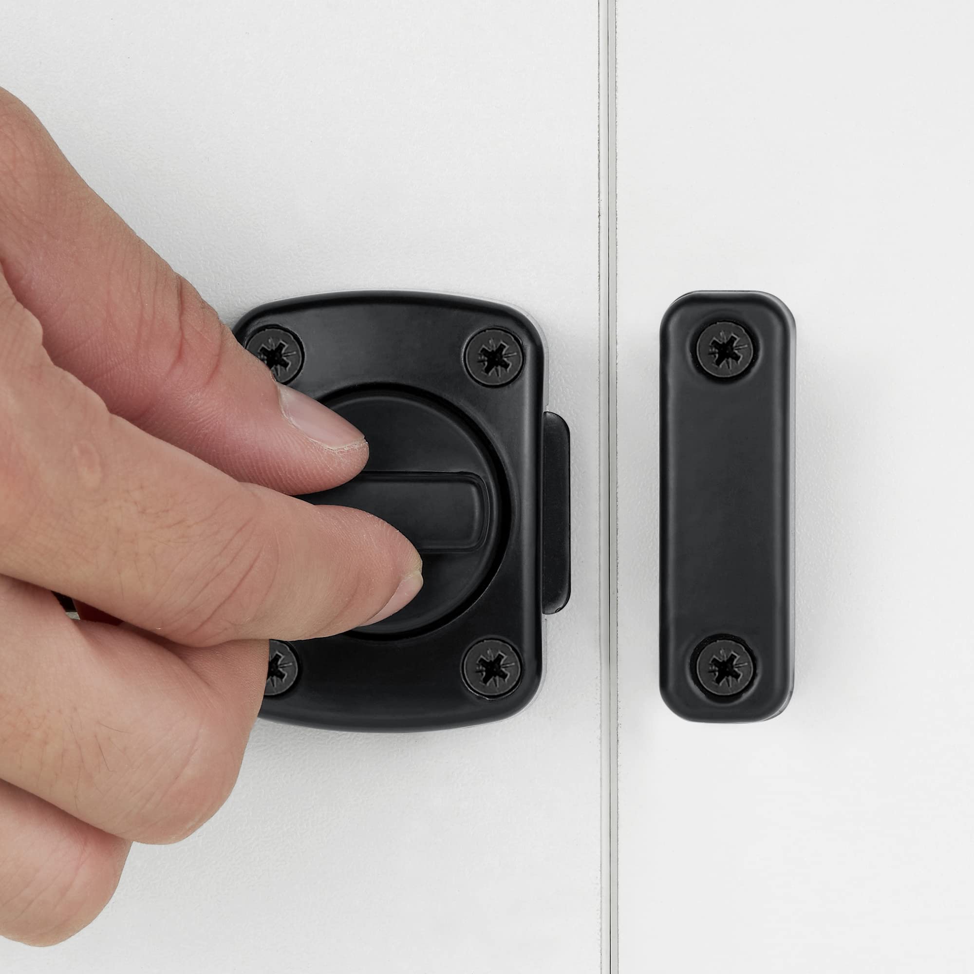 Snapklik.com : INIRET 4 Packs Rotate Bolt Latch Gate Latches Safety ...