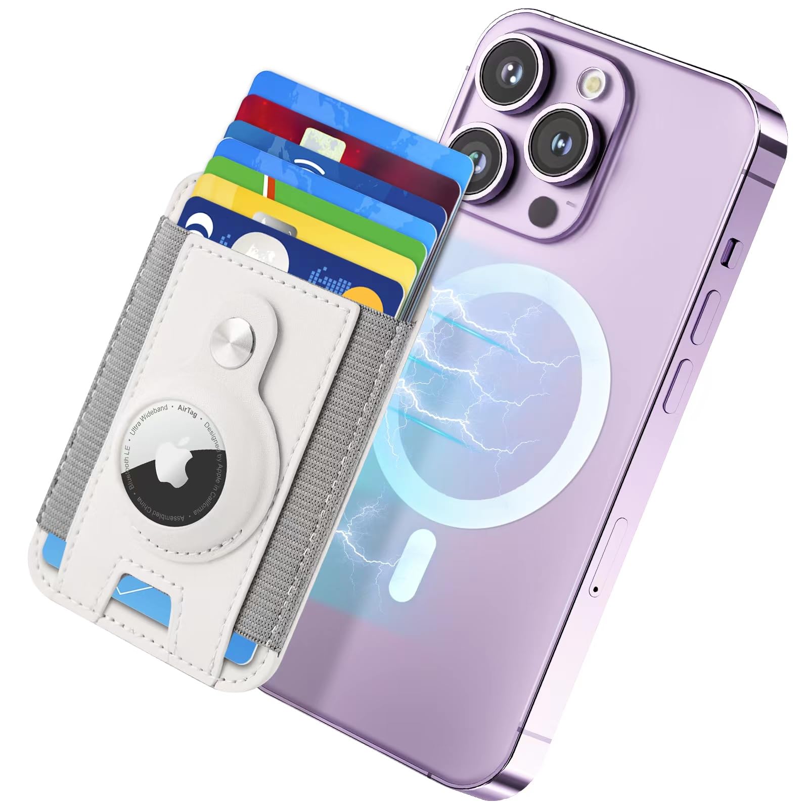 MARETU Magnetic Wallet Card Holder with Mag Safe, Mag Safe Wallet with ...