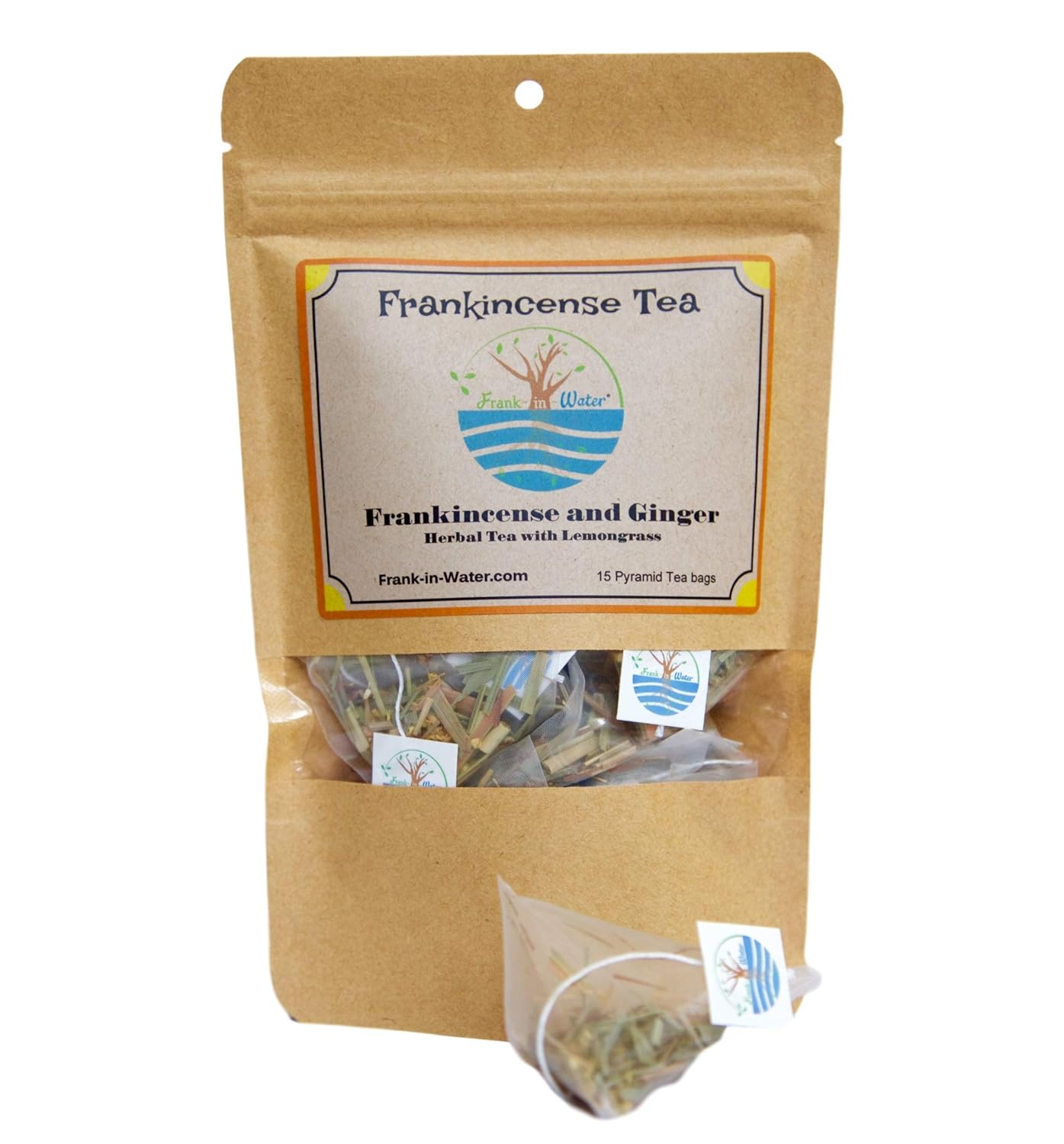 Amazon.com : Frankincense and Ginger Tea with Lemongrass | 100% All ...