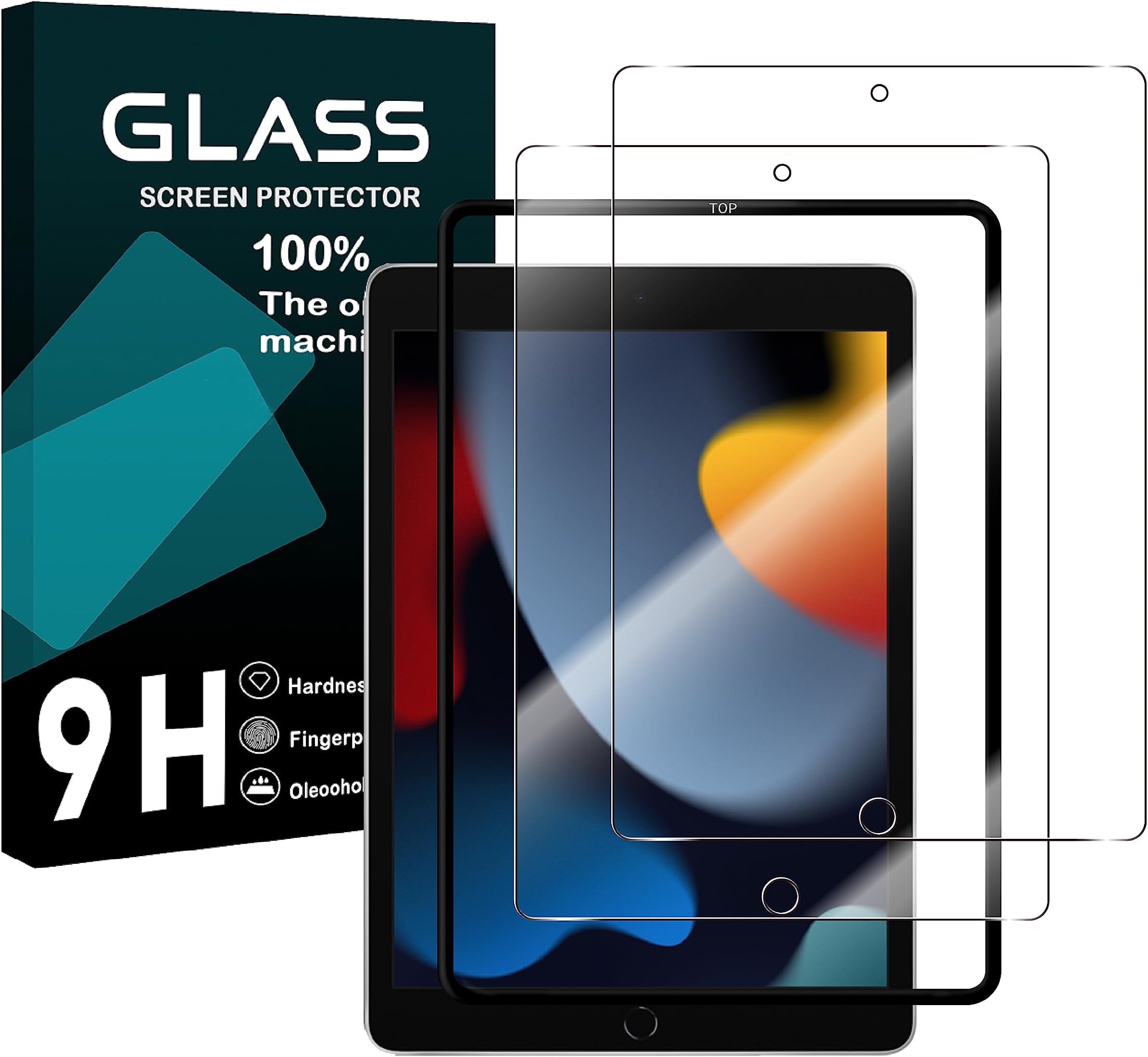 Amazon.com: Ailun Screen Protector for iPad 9th 8th 7th Generation (10. ...