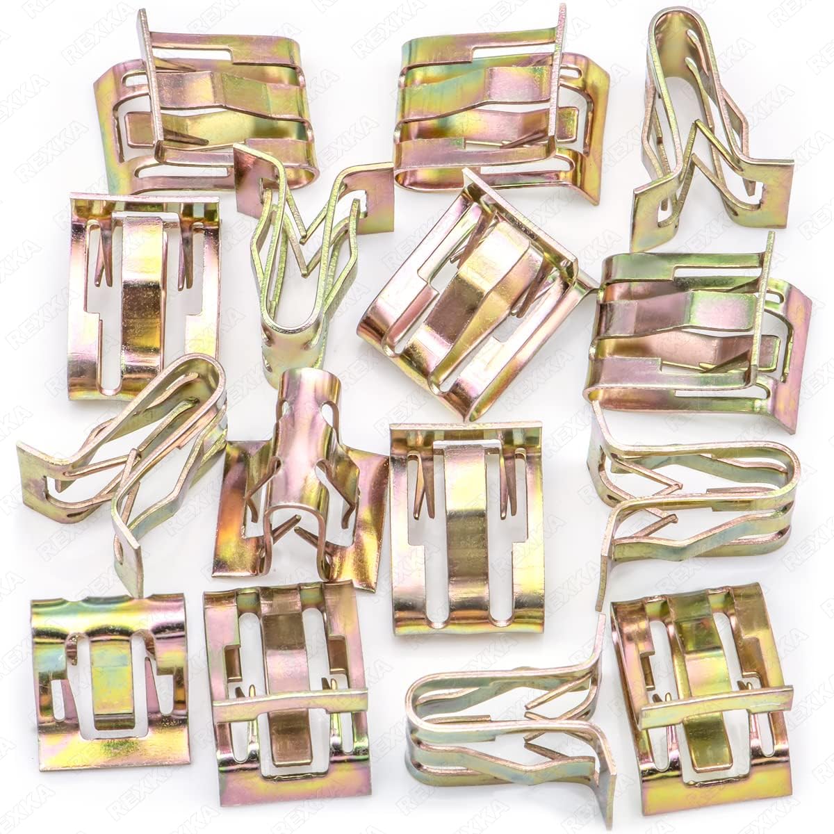 Amazon.com: AUTUT Metal Trim Clips, Car Dashboard Fastener Retainer ...