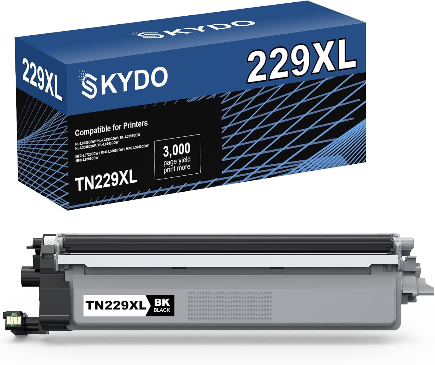 TN229XL Black Toner Cartridge Replacement for Brother TN229XL TN229BK ...