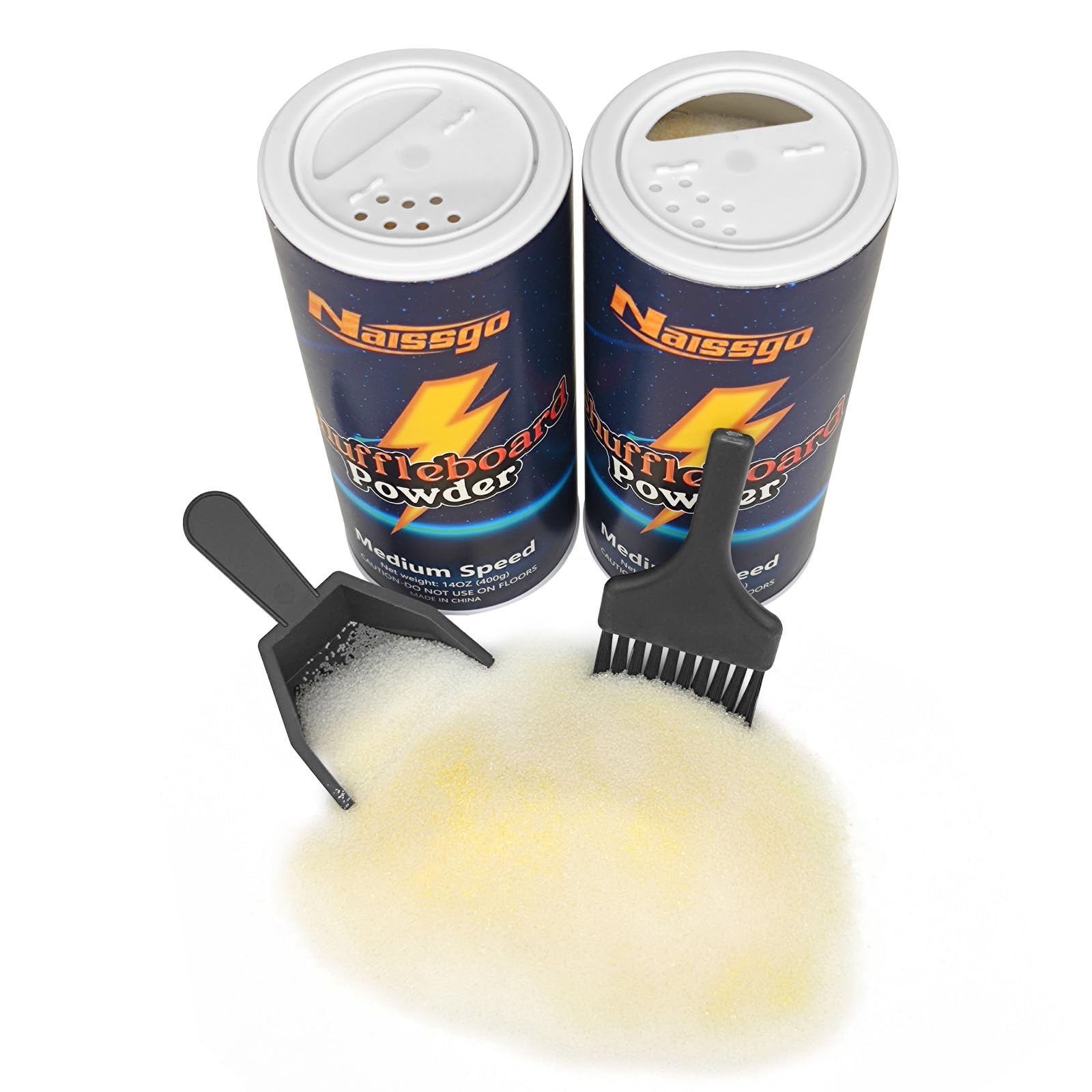 Snapklik.com : Naissgo Shuffleboard Sand Wax Shuffleboard Powder Set