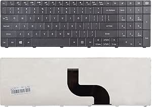 Amazon.com: SUNMALL Keyboard Replacement Compatible with Gateway NE51B ...