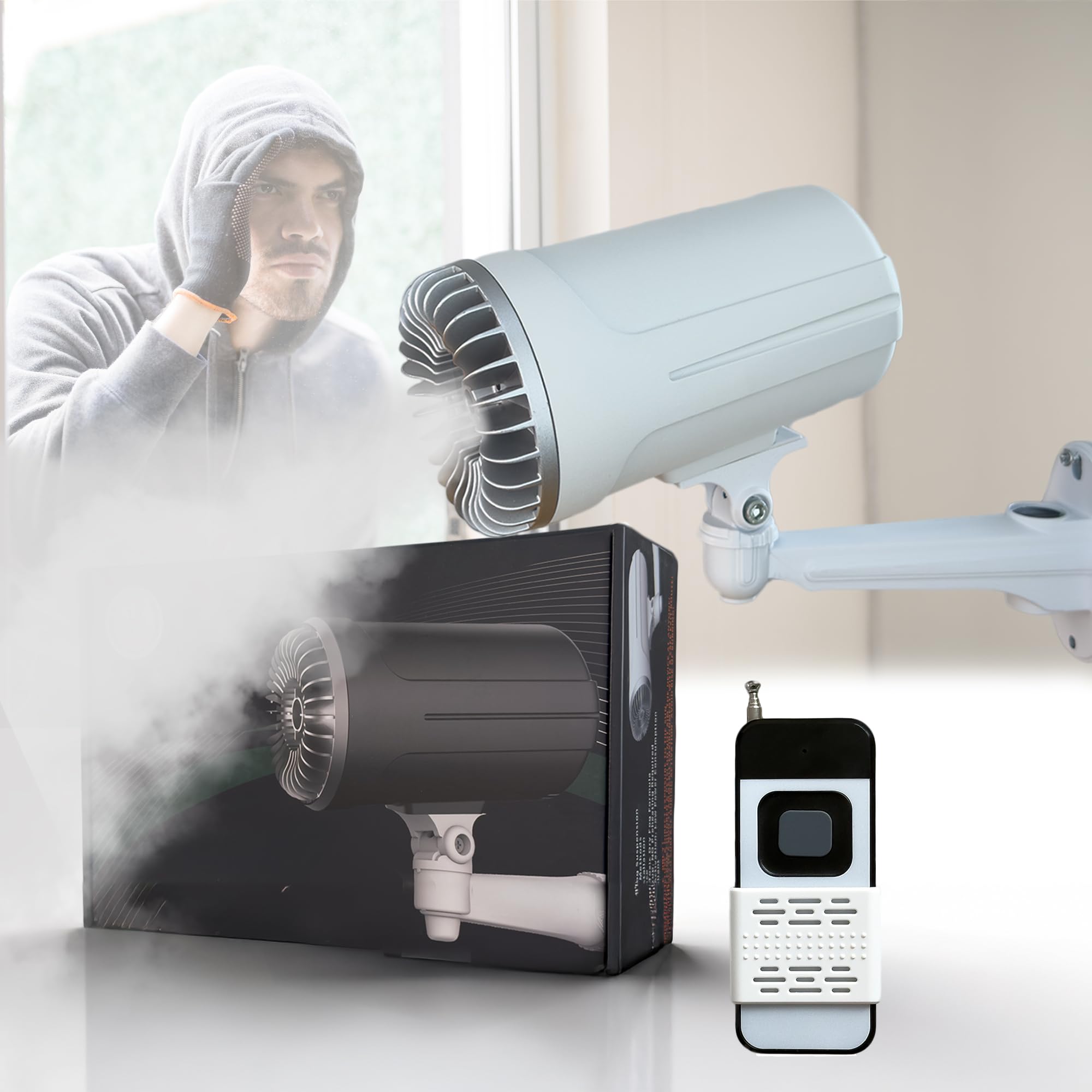 LavaRose Anti-Theft Security Fog Machine – Vision-Blocking Fog ...