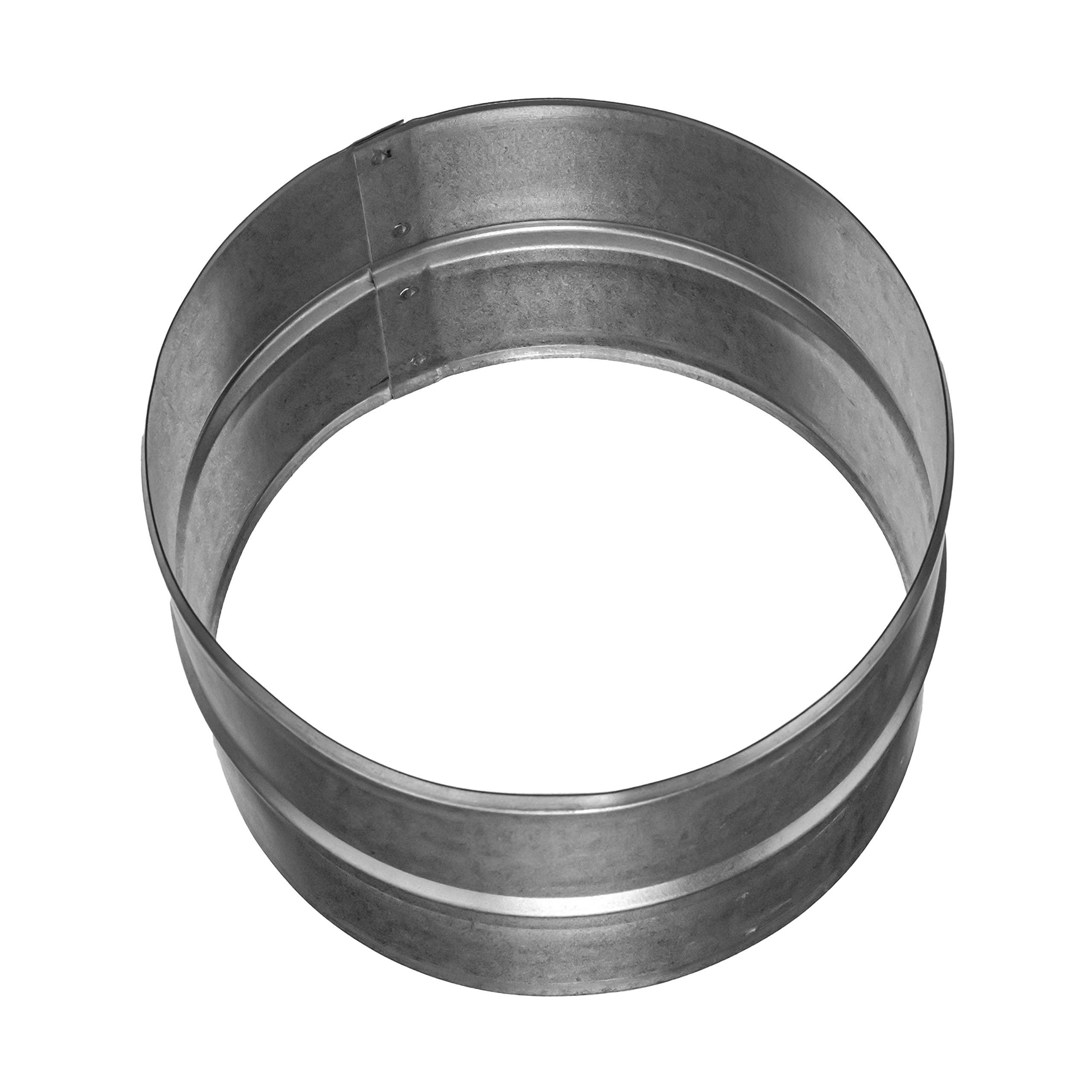 Snapklik.com : 8 Inch Galvanized Steel Duct Connector - Round ...