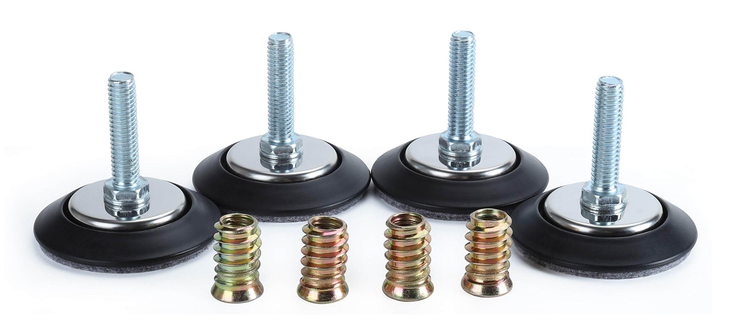 Snapklik.com : HOTTARGET Furniture Levelers - Adjustable Leveling Legs ...