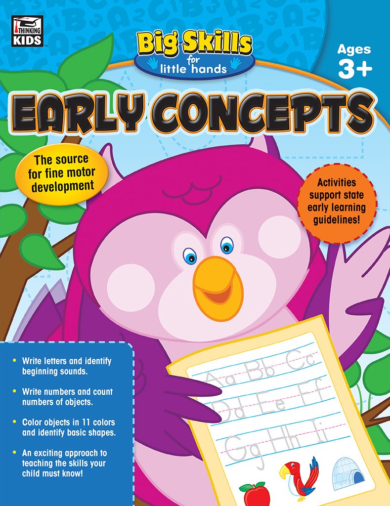 Amazon.com: Early Concepts, Grades Preschool - K (Big Skills for Little ...