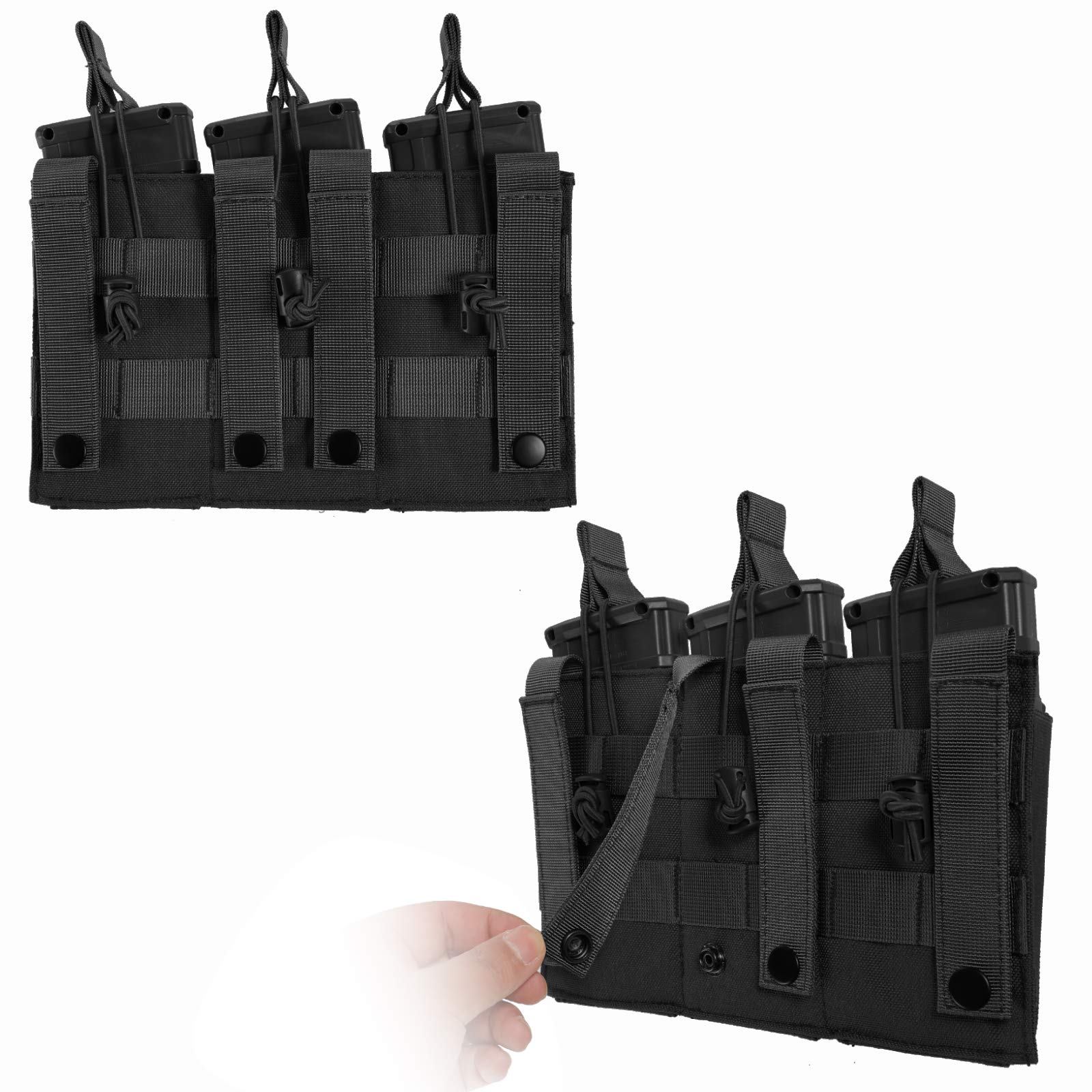 Snapklik.com : Molle Mag Pouch, Open Top Single/Double/Triple Magazine ...