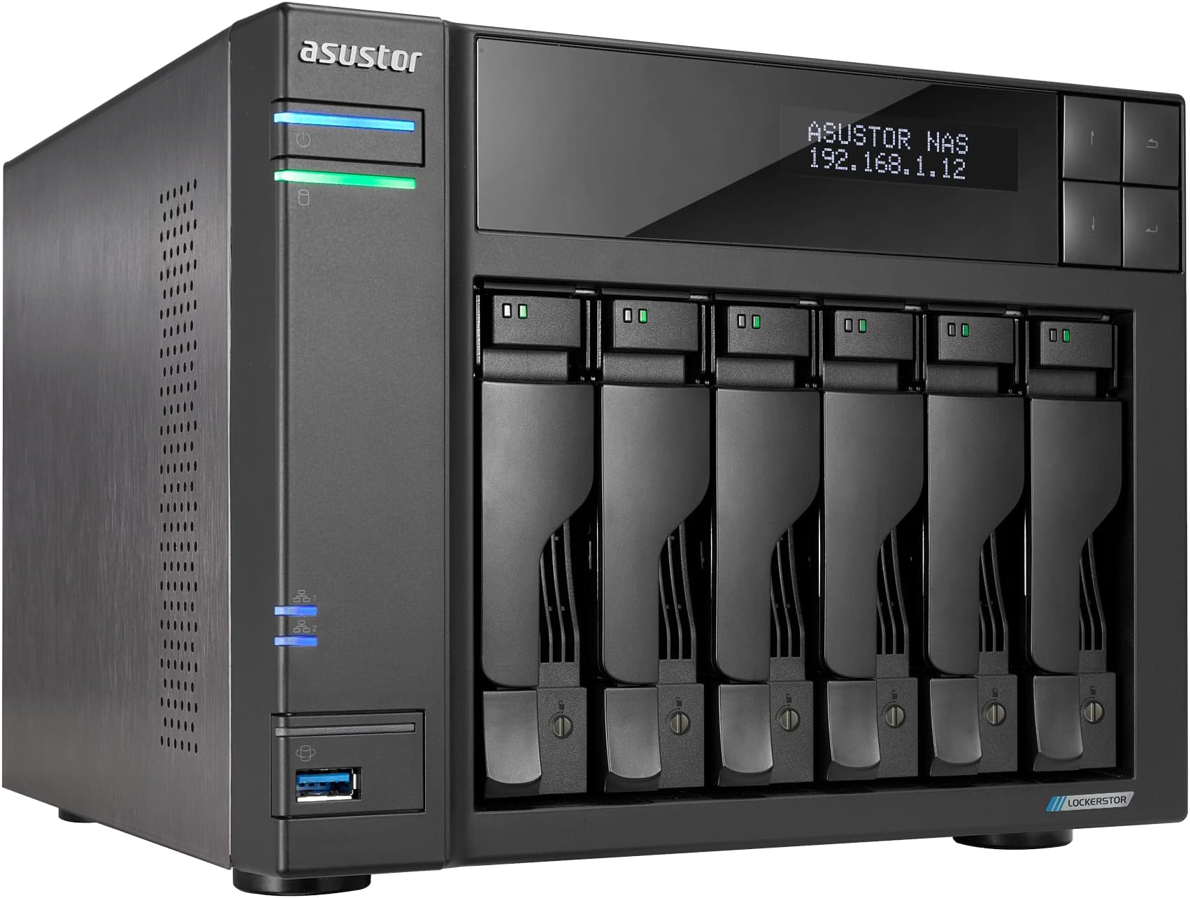 Asustor Flashstor 12 Pro FS6712X - 12 Bay All-SSD NAS Storage, Quad ...