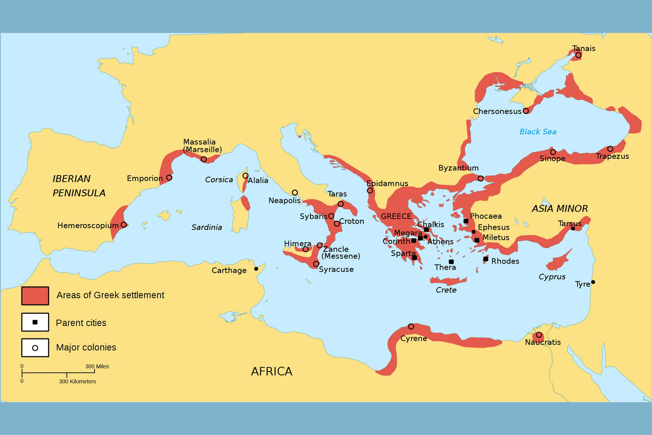 Greek Civilization Map