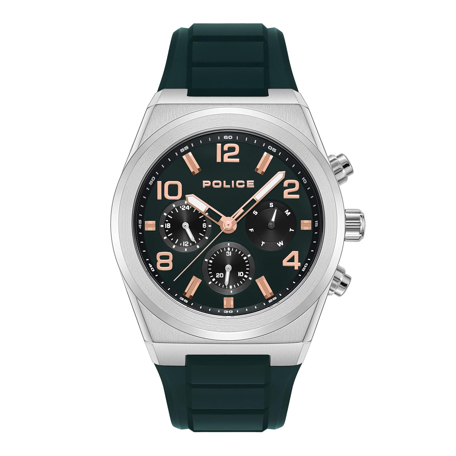 Police Analog Green Dial Men's Watch-PLPEWJQ2226705/PLPEWJQ2226705 ...