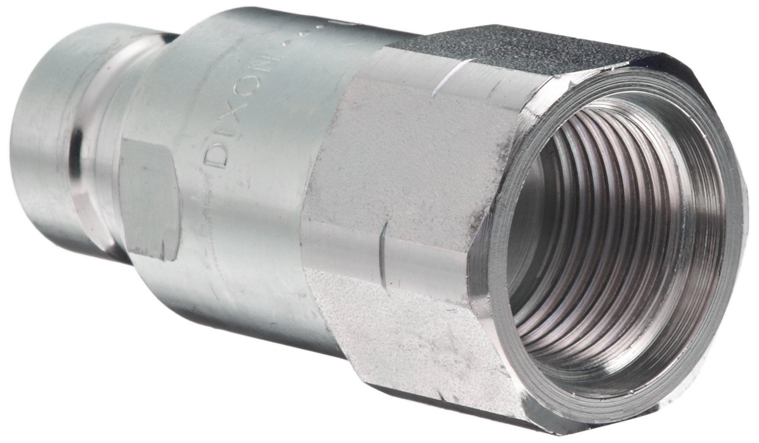 Dixon HT4OF6 Steel Hydraulic Quick-Connect Fitting, SAE/ORB Plug, 1/2 ...