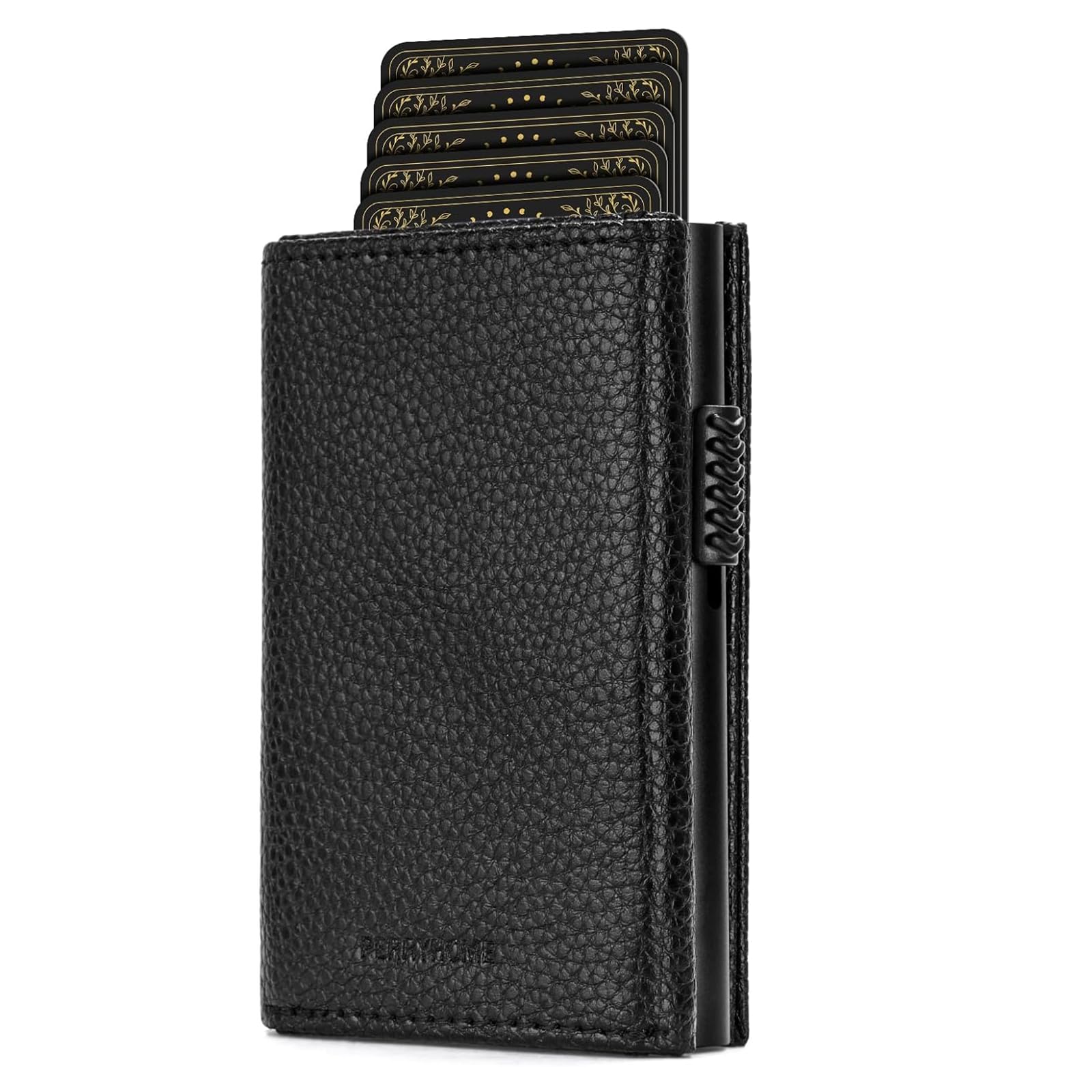 PERRYHOME Tarjeteros Cartera para Tarjetas con Bloqueo RFID, Billetera ...