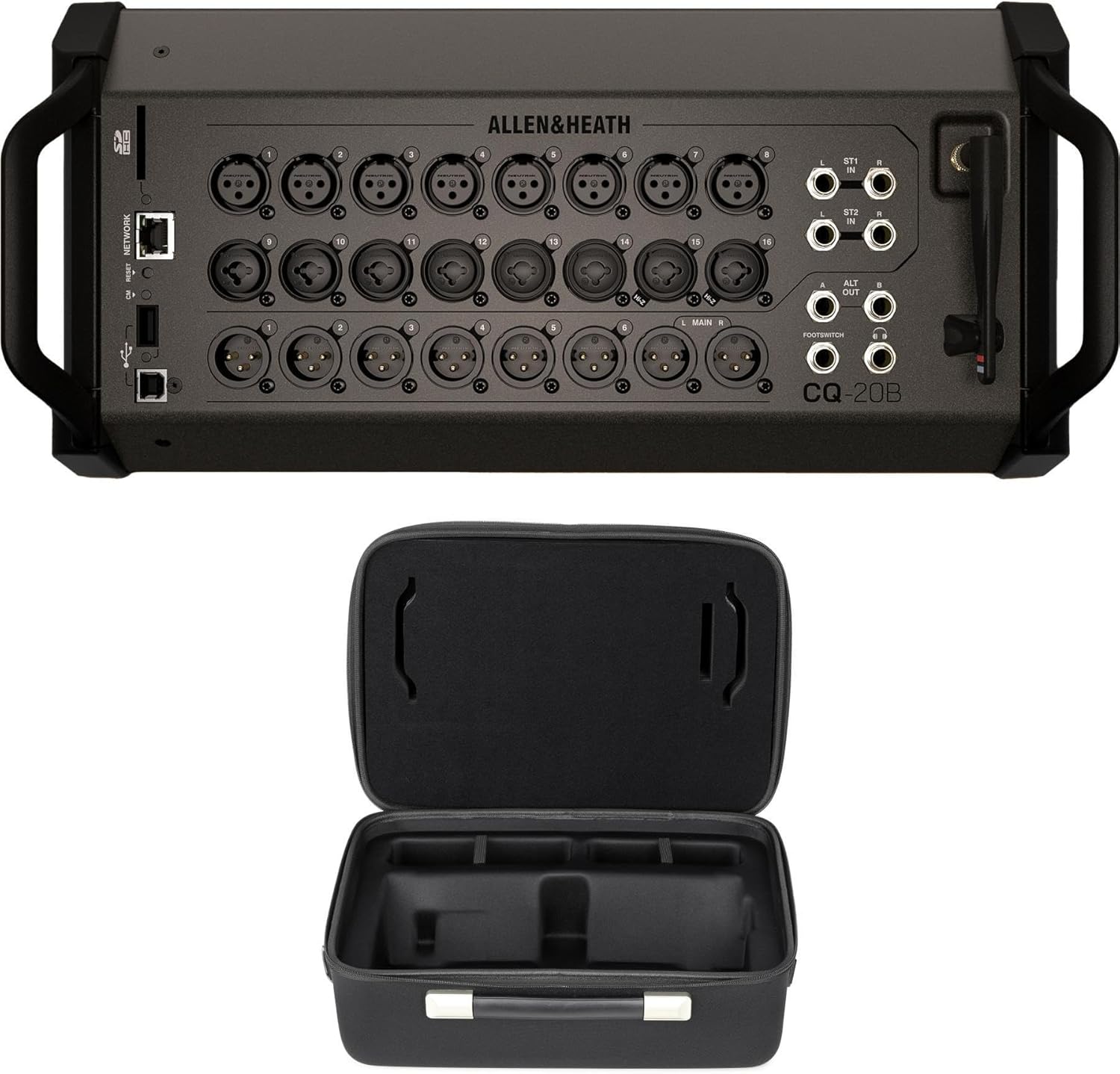 Amazon.com: Allen & Heath CQ-20B 16-channel Rackmounted Digital Mixer ...