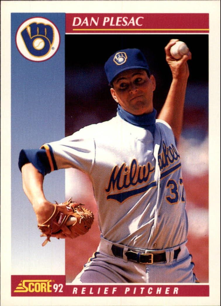 Amazon.com: 1992 Score Baseball Card #567 Dan Plesac : Collectibles ...