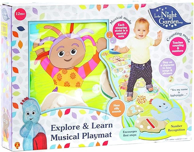 In the Night Garden Explore and Learn Musical Playmat : Amazon.co.uk ...