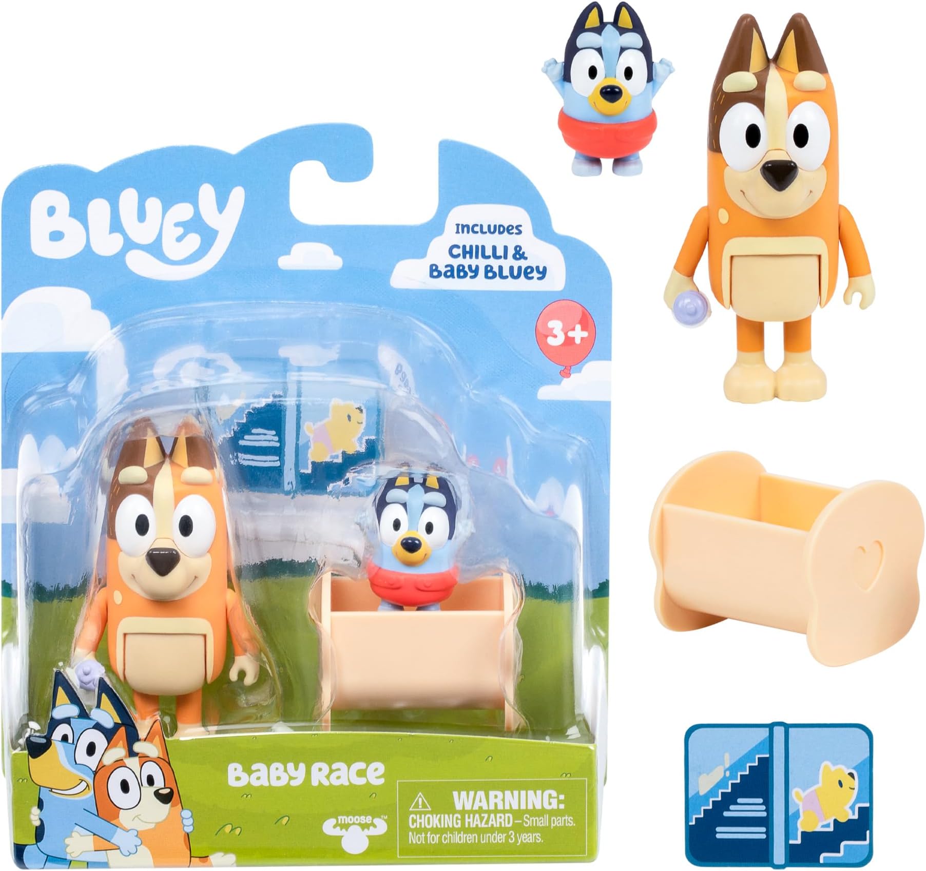 Amazon.com: Bluey Story Starters - Choose from 8 Figures, Bingo, Honey ...