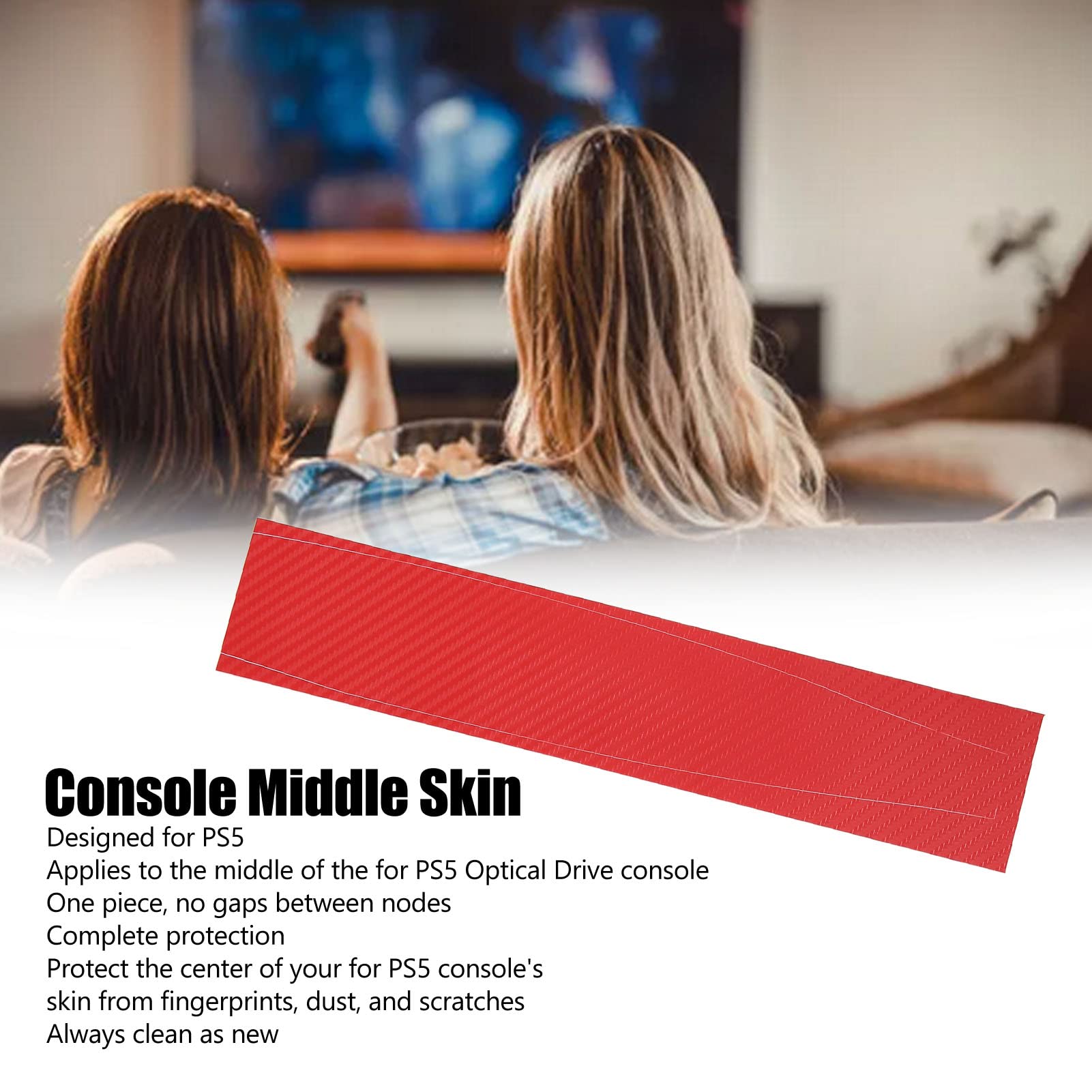 Snapklik.com : Console Middle Skin For PS5, For Game Console Middle ...