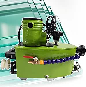 Amazon.com: 800w Electric Small Glass Edging Machine - Straight Round ...