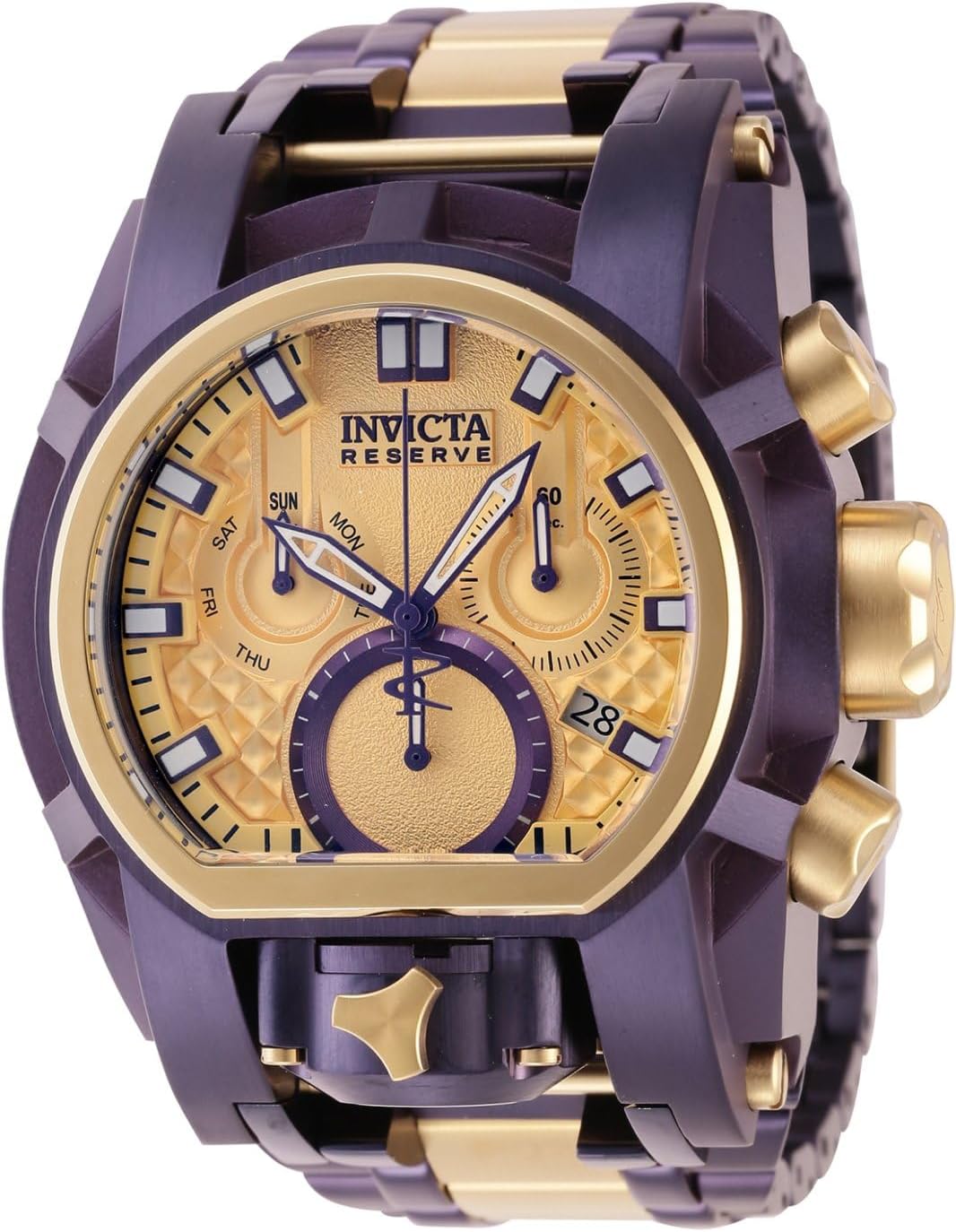 Amazon.com: Invicta Reserve Bolt Zeus Magnum Swiss Ronda Z60 Caliber ...