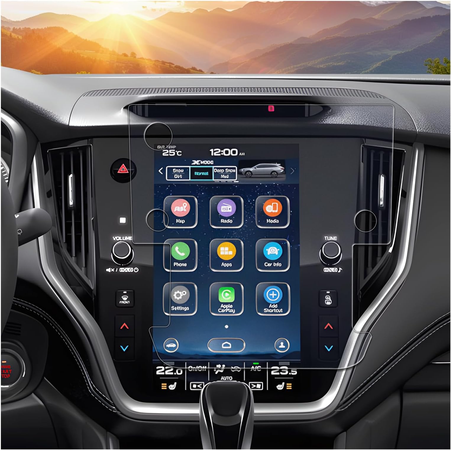 Amazon.com: SXCY for 2024 2025 Subaru Outback/Legacy Anti-Glare Matte ...