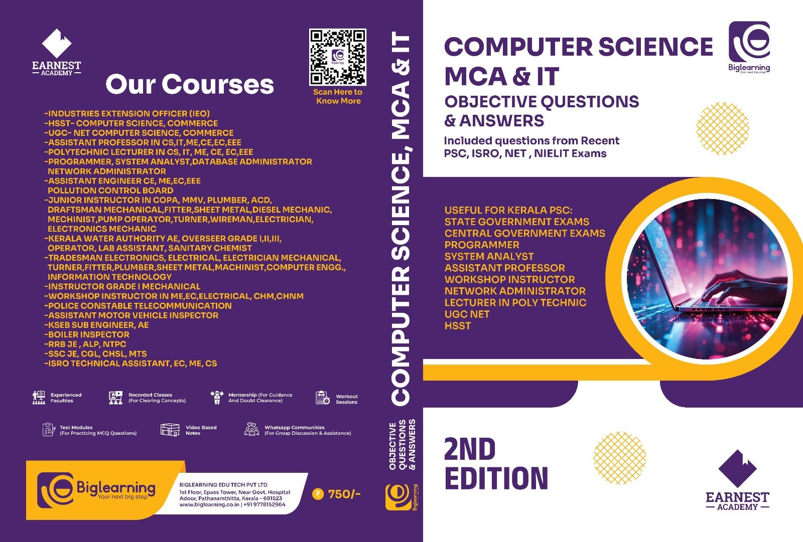 Computer Science MCA & IT Objective Questions & Answers, 2nd Edition ...